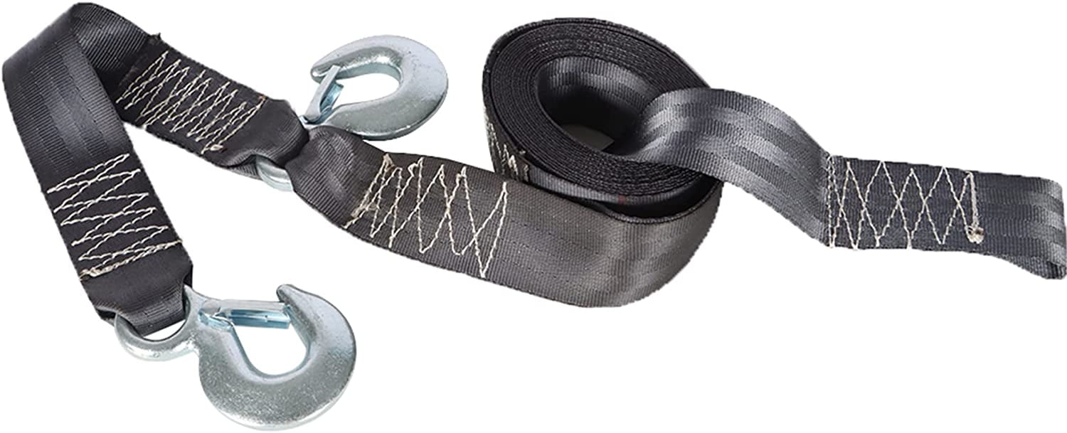 Genrics 2 Inch 20 Feet Boat Trailer Winch Strap Double Hook Replacement ...