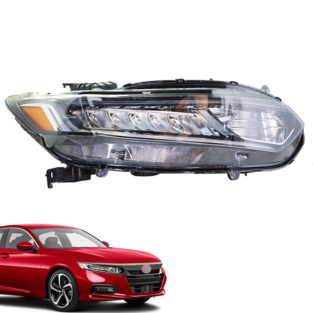 Genrics 33100TVAA01 HO2503187 Passenger Side Pair Headlamp LED Halogen ...