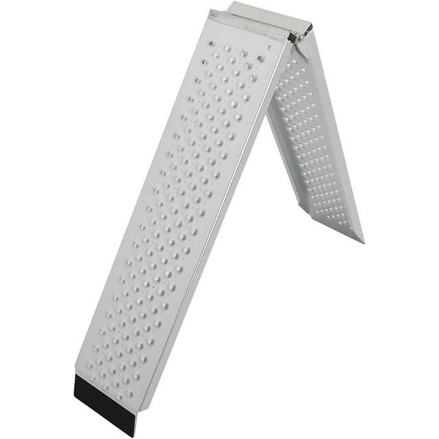 Genrics 76inch x 8.27inch Foldable Loading Ramp 600LBS Capacity for ...
