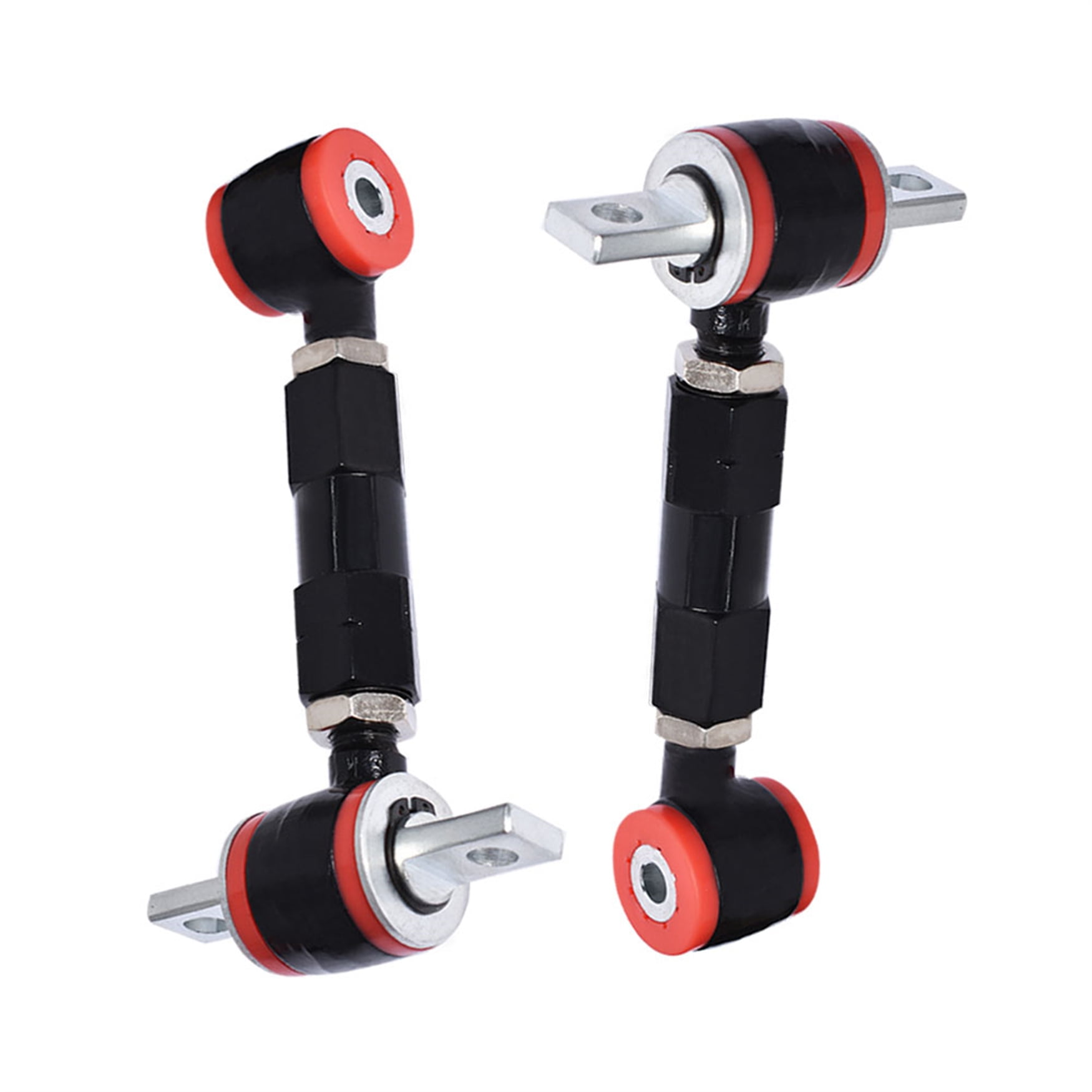 Genrics Black Adjustable Racing Rear Suspension Camber Control Arms Kit ...