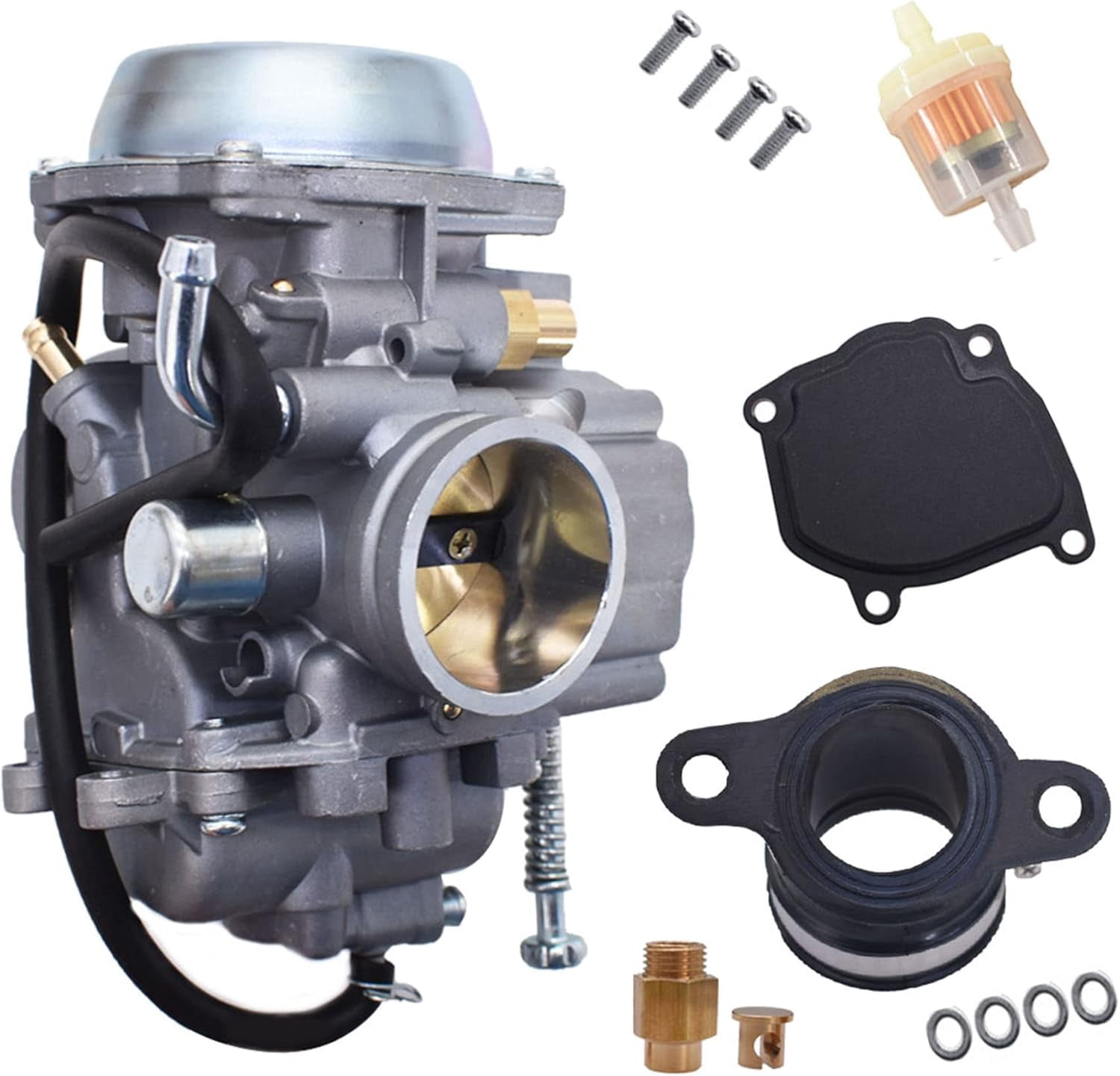 Genrics Carburetor Carb Replacement for Polaris ATP 330 4X4 / Magnum ...