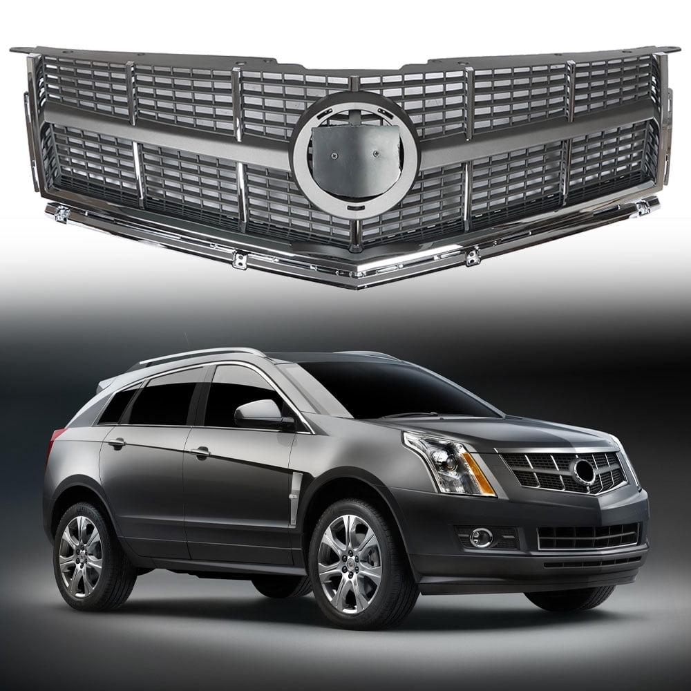 Genrics Chrome Mesh Trim Grill For Cadillac SRX 2010 2011 2012 Front ...