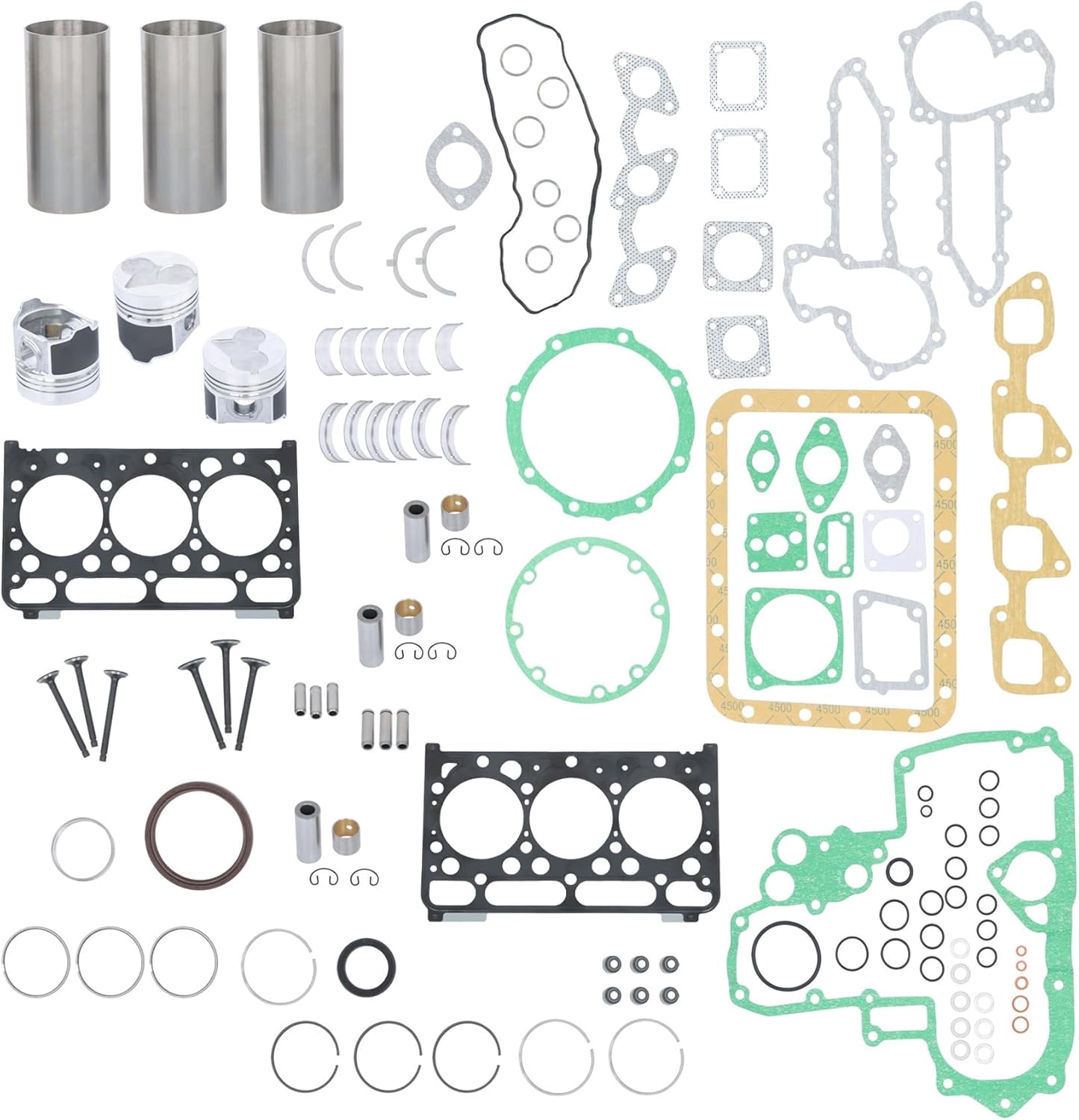 Genrics D1503 Engine Repair Parts Overhaul Repair Kit Replacement for ...