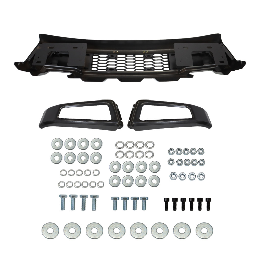 Genrics Fit For 15-17 Ford F150 Steel Front Bumper Protector Painted ...