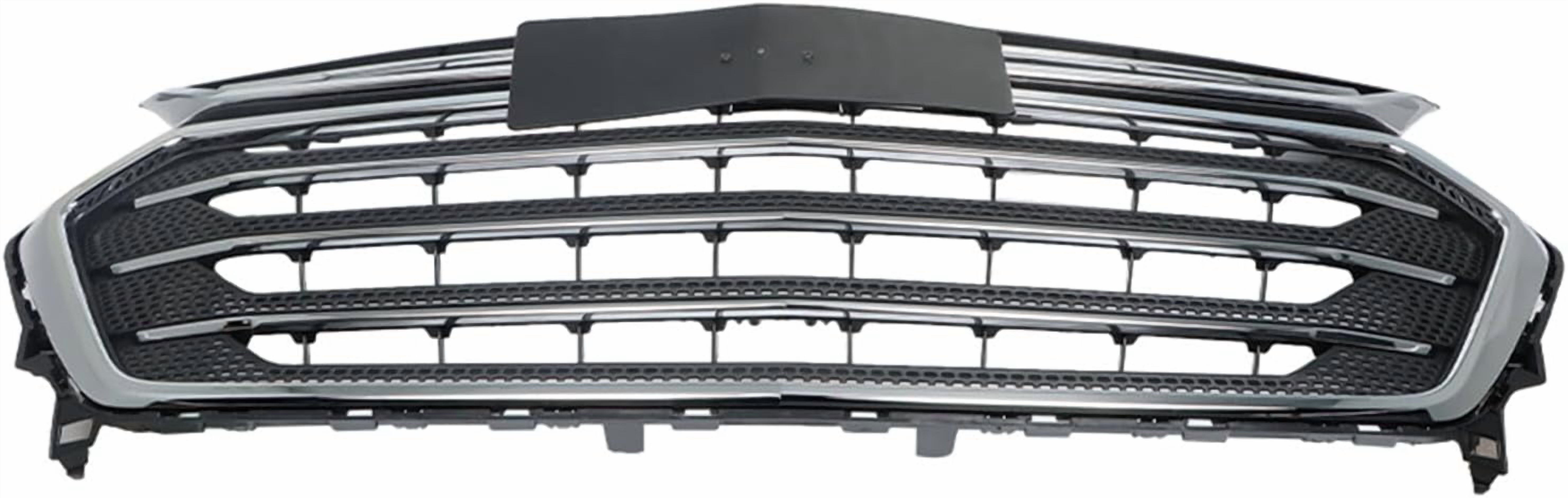 Genrics Front Bumper Upper Grille Assembly Replacement for 2018 2019 ...