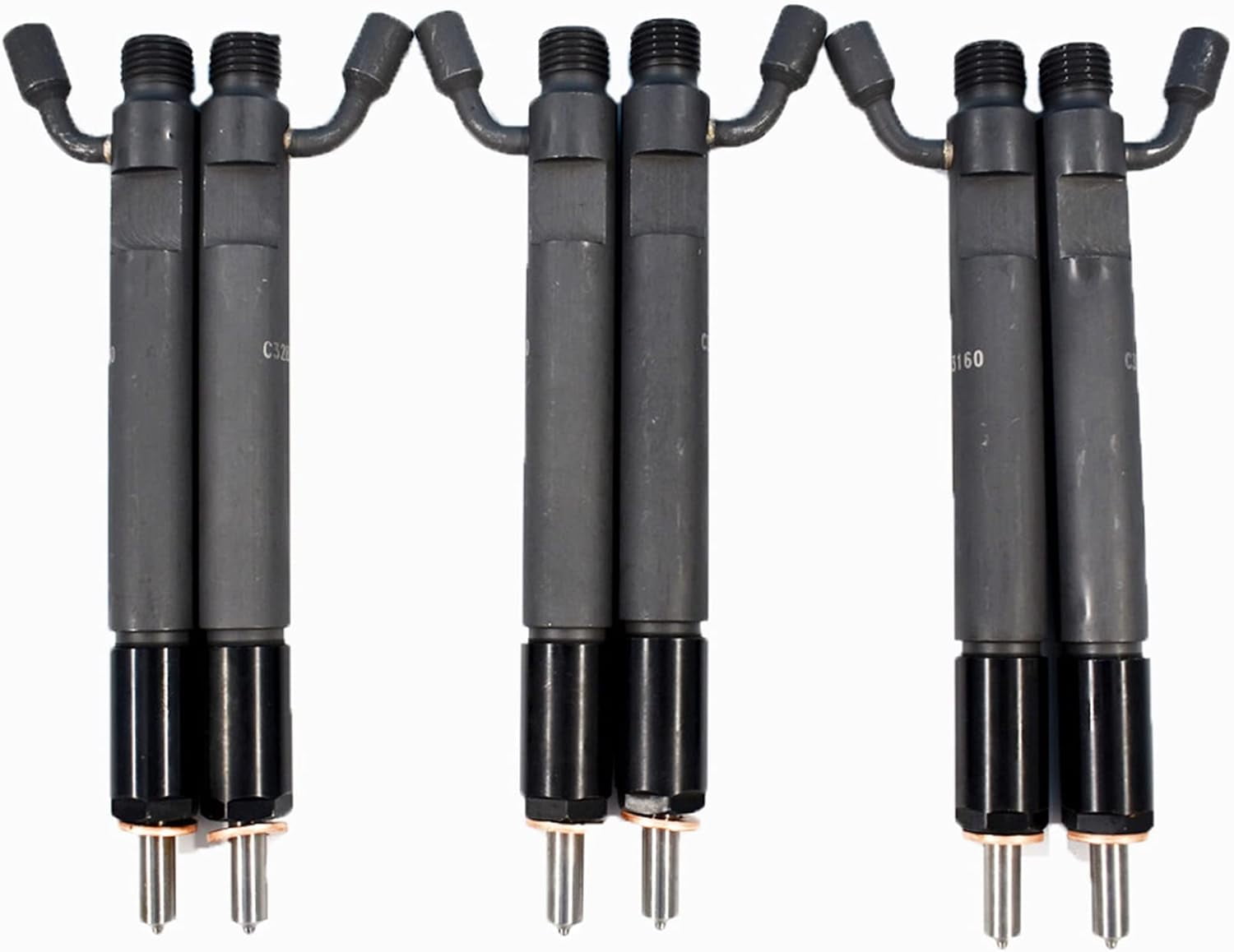 Genrics Fuel Injector 6 PCS Fit For CUMMINS C3283160 3283160 C8.3L 6C ...