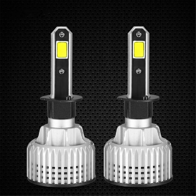 Genrics H1 LED Headlight Bulbs Conversion Kit 10000 Lumens 6500k Cool ...