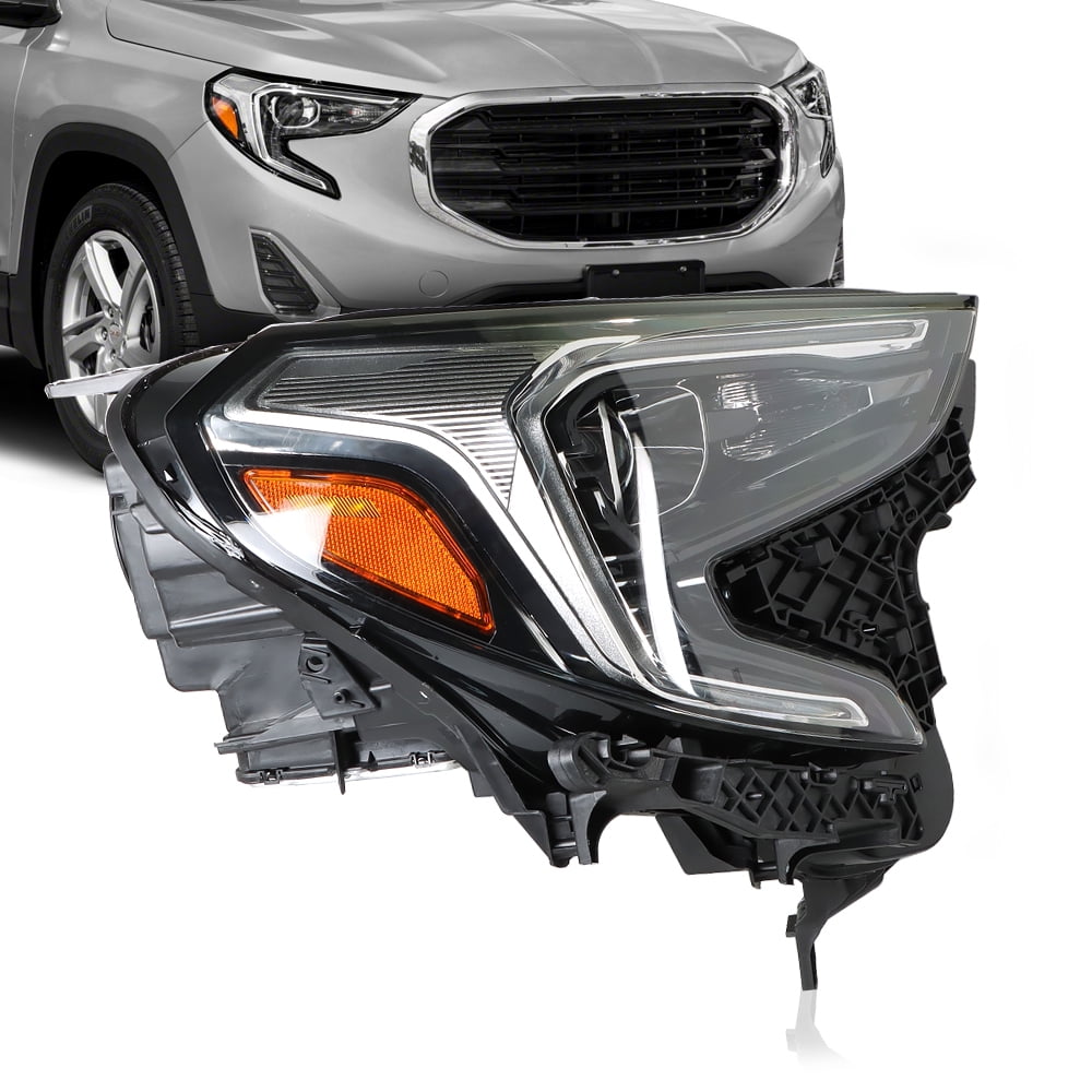 Genrics Headlights Assembly Replacement for 2018 2019 2020 2021 GMC ...