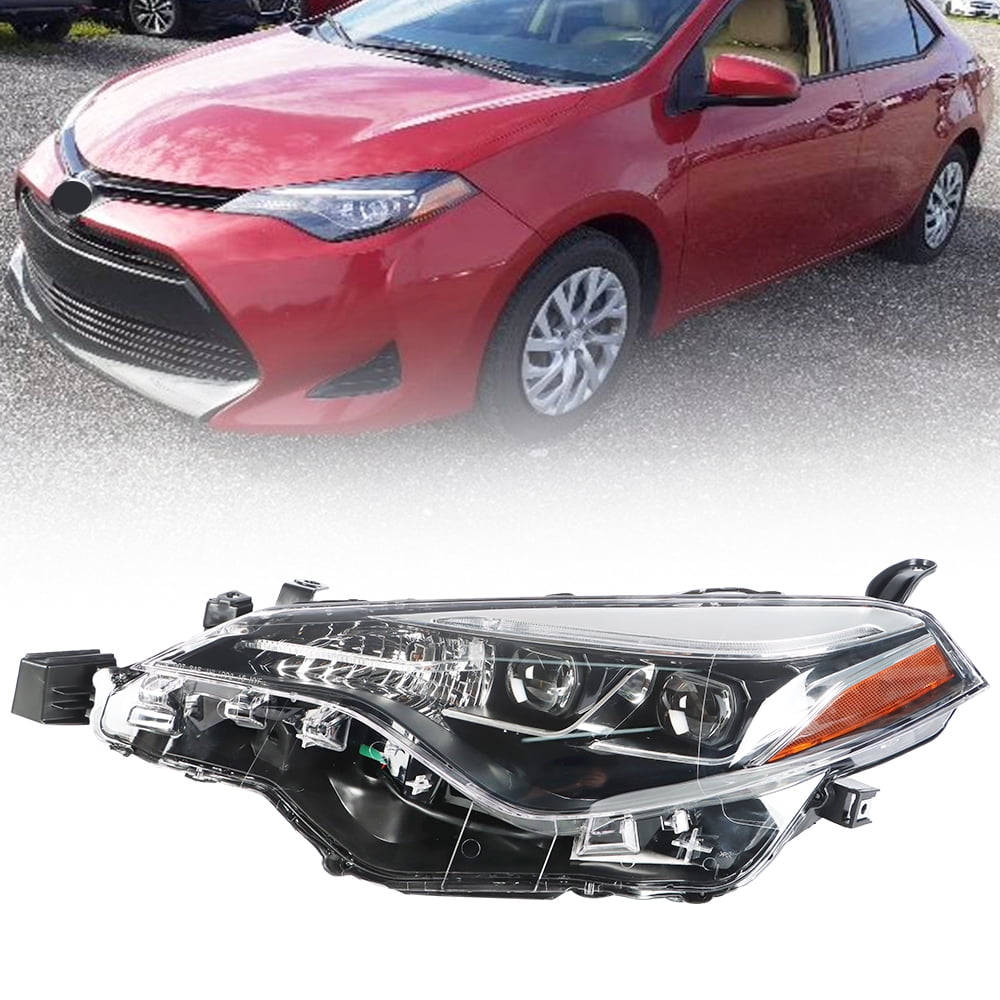 Genrics Headlights Assembly TO2502249 TO2503249 Replacement for 2017 ...