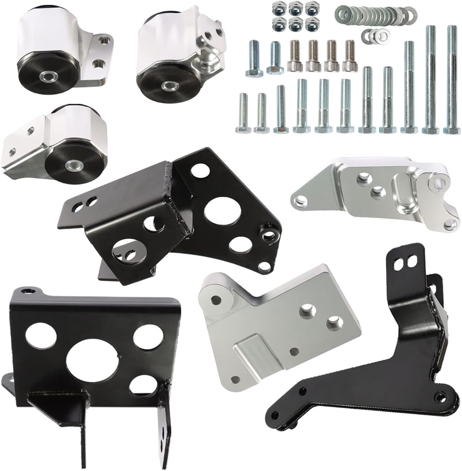 Genrics K-Series Aluminum Engine Swap Mount Bracket Kit Replacement for ...