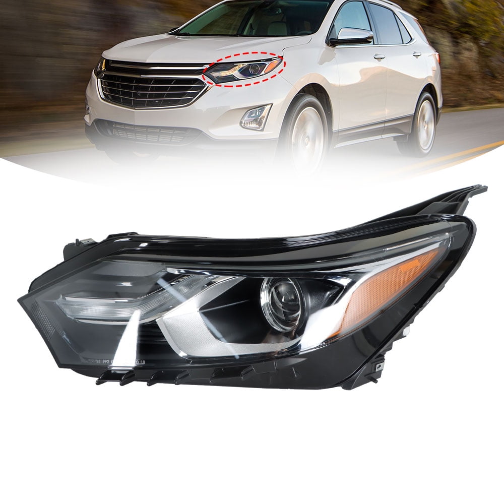 Genrics LED DRL Headlights Front Head Lamps Replacement for 2018-2021 ...