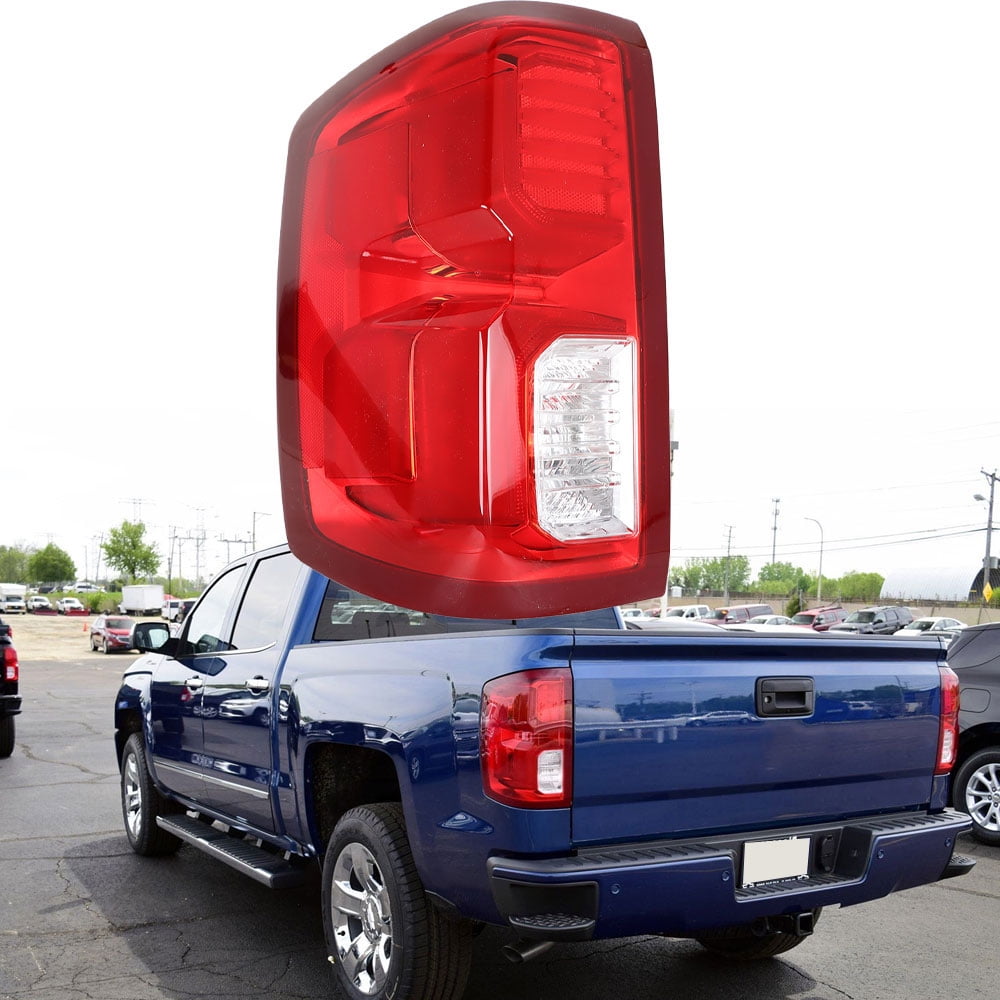 Genrics LED Turn Signal & Brake Tail Light Assembly Replacement for ...