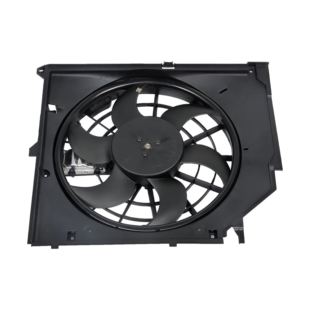 Genrics Radiator Cooling Fan Assembly Replacement for 2000-2005 BMW E46 ...