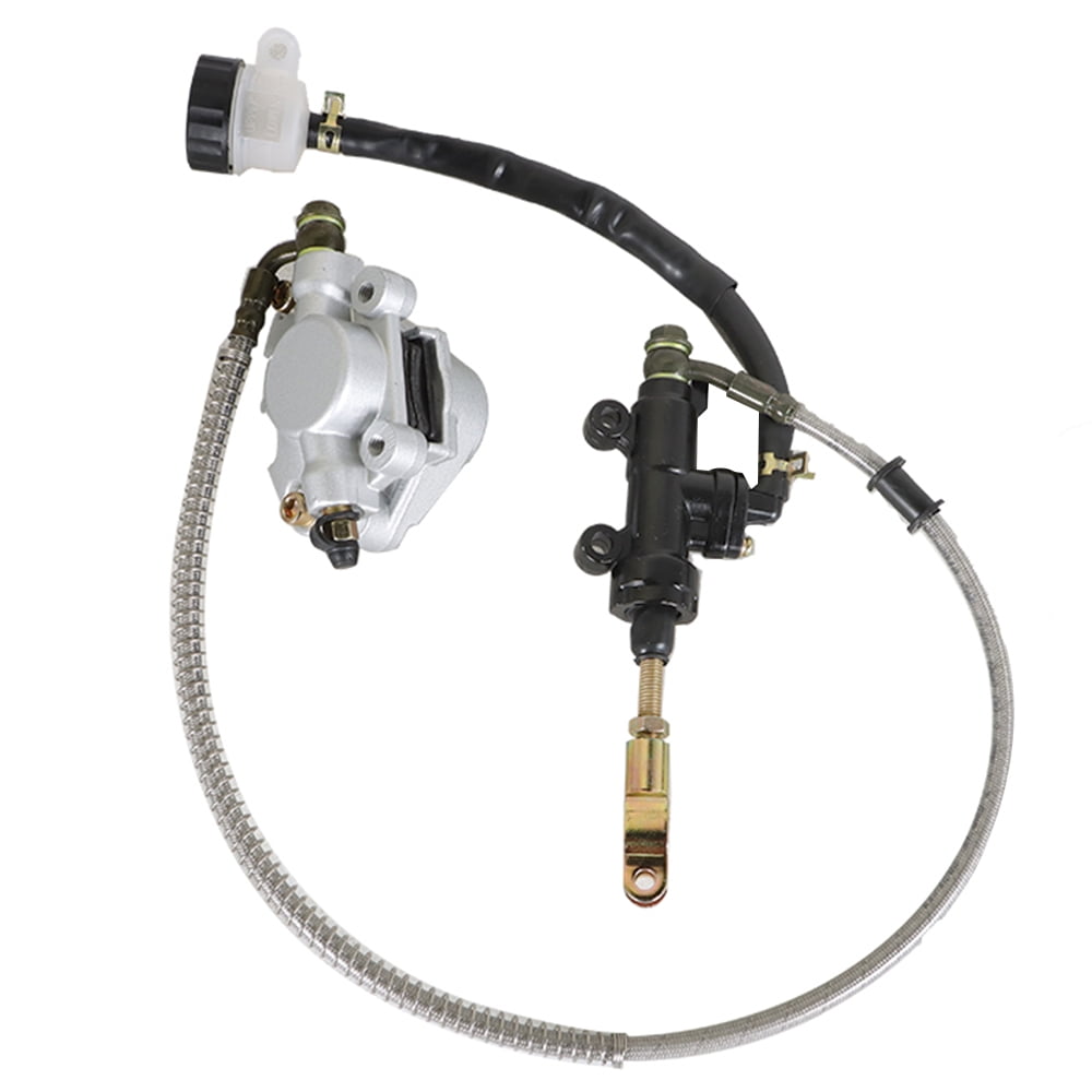 Genrics Rear Hydraulic Brake Assembly Caliper Master Cylinder ...