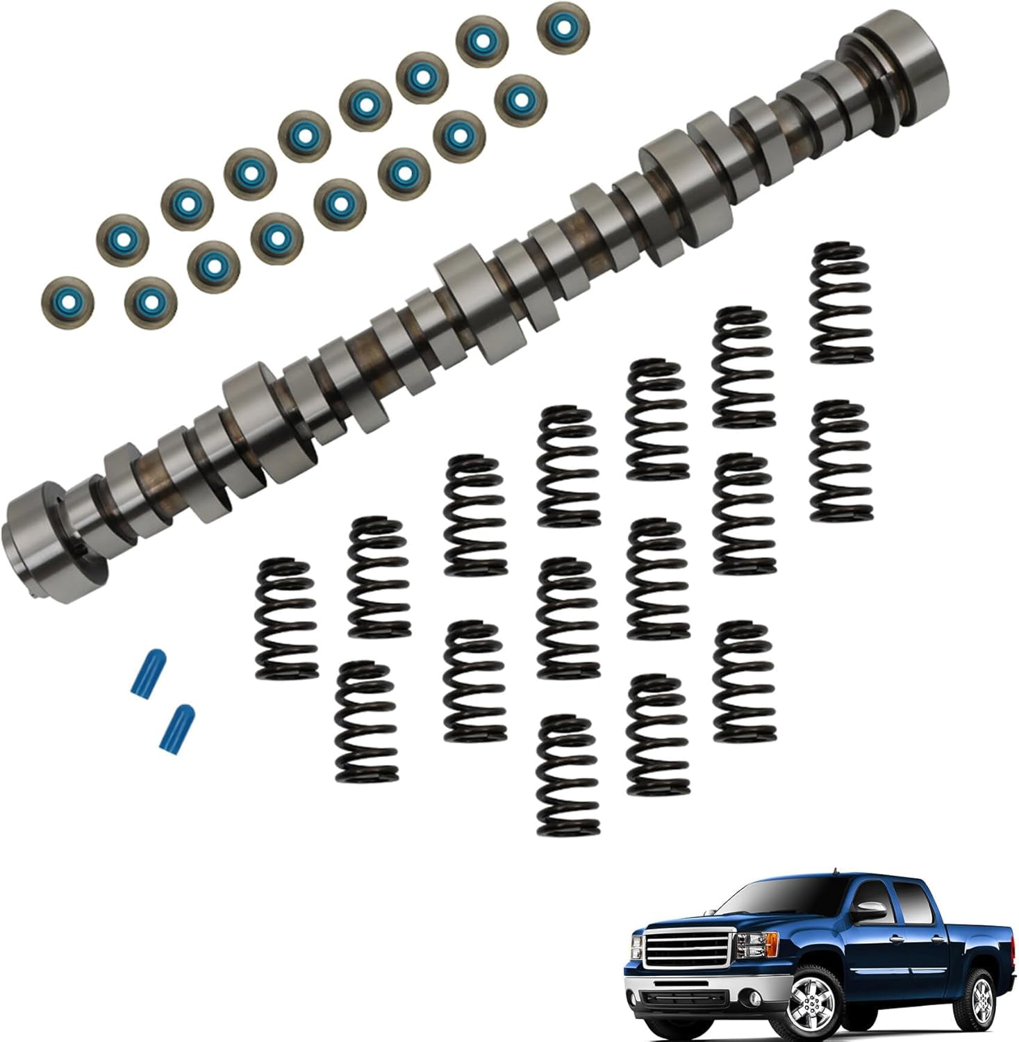 Genrics Stage 3 LS Truck Camshaft Kit Replacement for Silverado Sierra ...