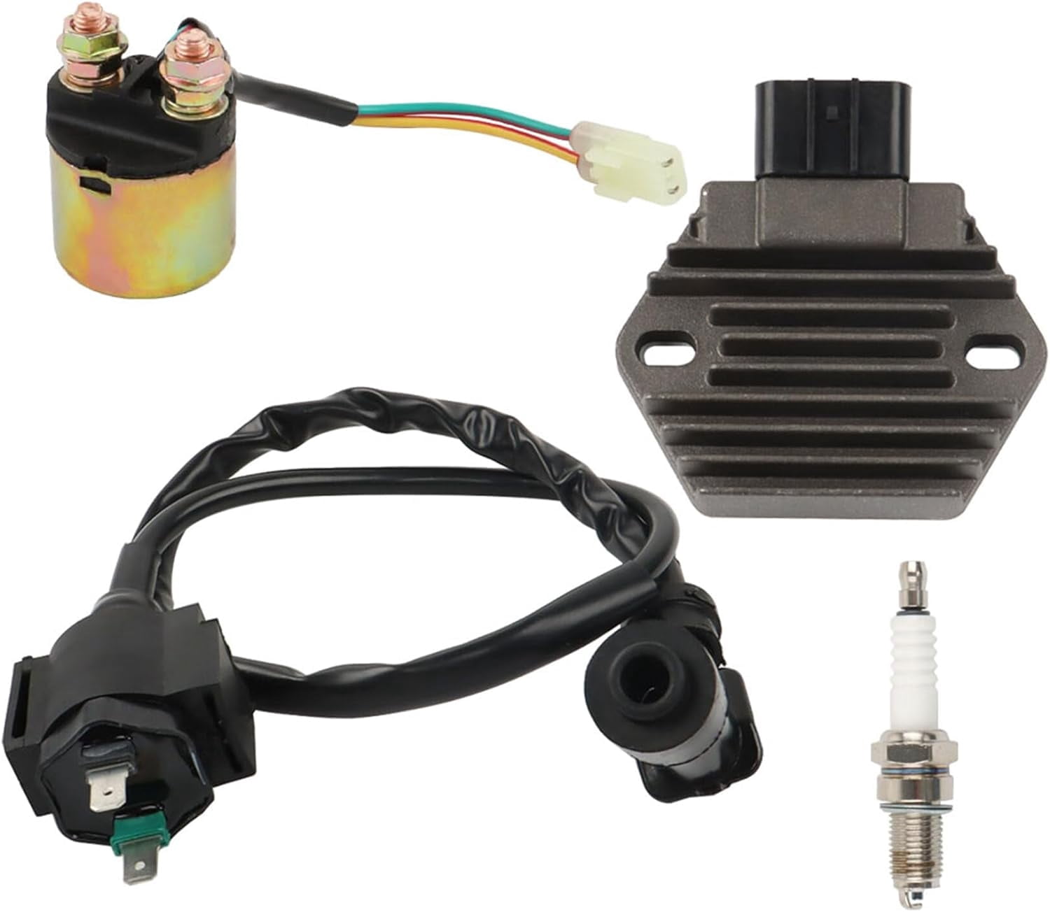 Genrics Voltage Regulator Rectifier with Starter Solenoid Relay and ...