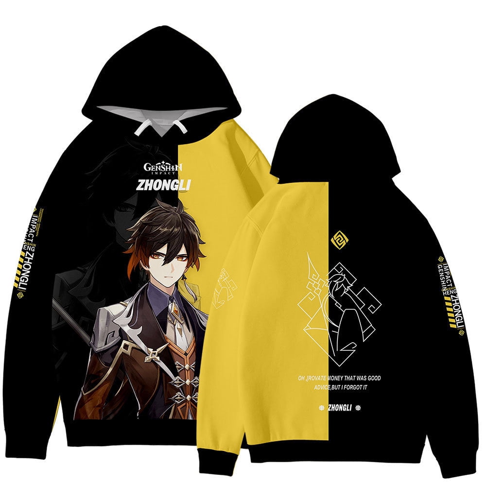 Genshin Hoodie Genshin Costume Pullover Game Genshin Impact Cosplay