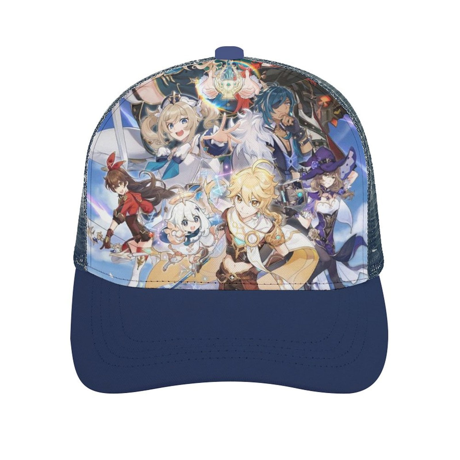 Genshin Impact Adult Baseball Cap Adjustable Sun Visor Hat Prints ...