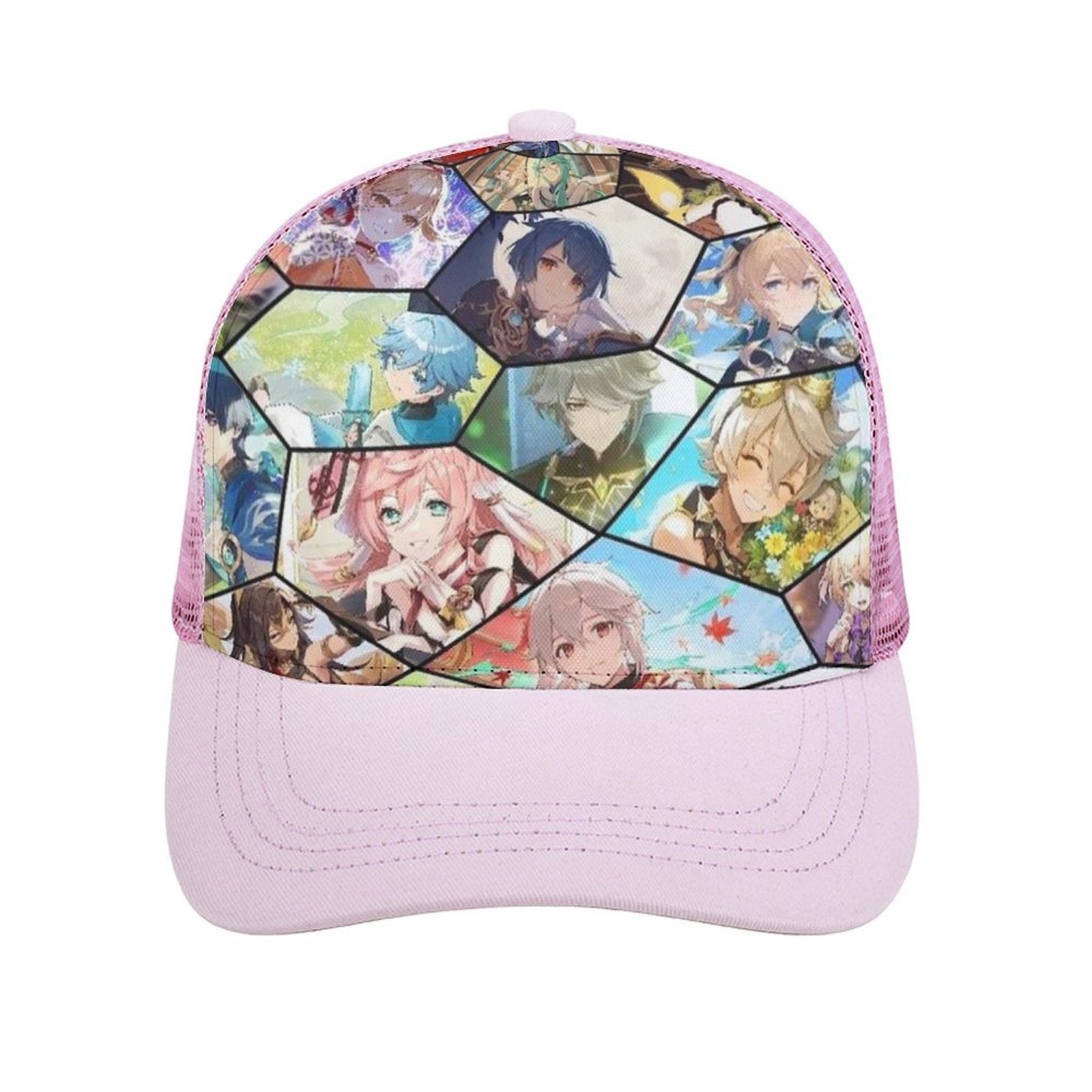 Genshin Impact Adult Baseball Cap Adjustable Sun Visor Hat Prints ...
