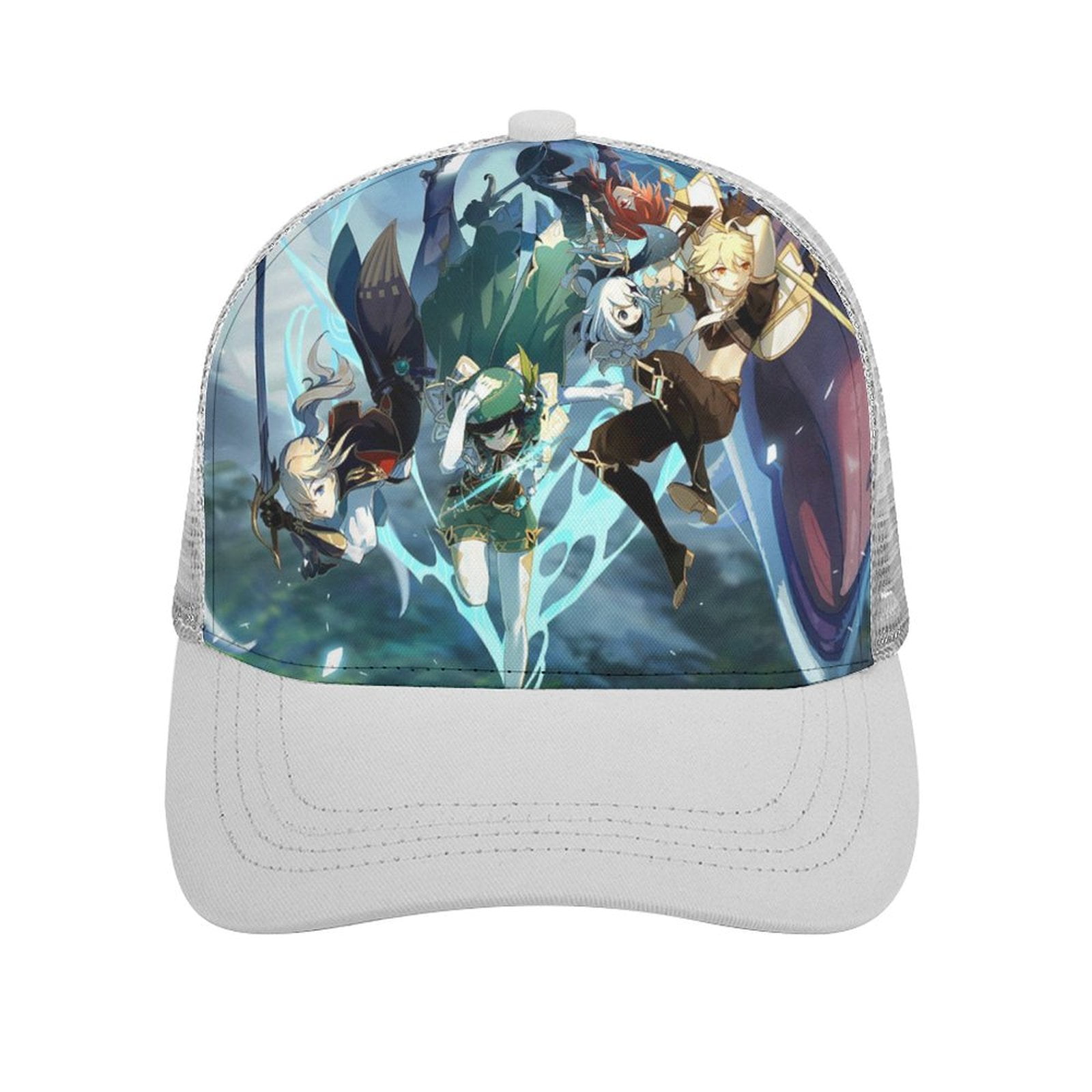 Genshin Impact Adult Baseball Cap Adjustable Sun Visor Hat Prints ...