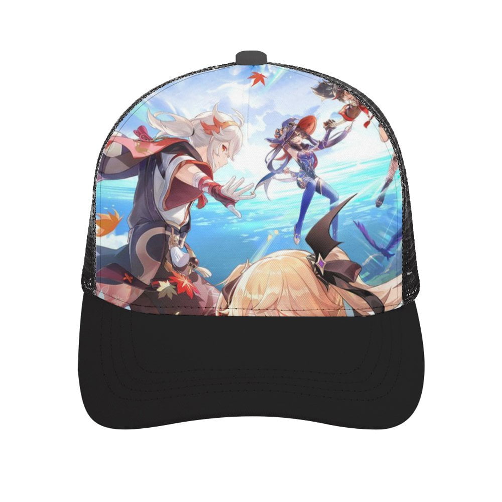 Genshin Impact Adult Baseball Cap Adjustable Sun Visor Hat Prints ...