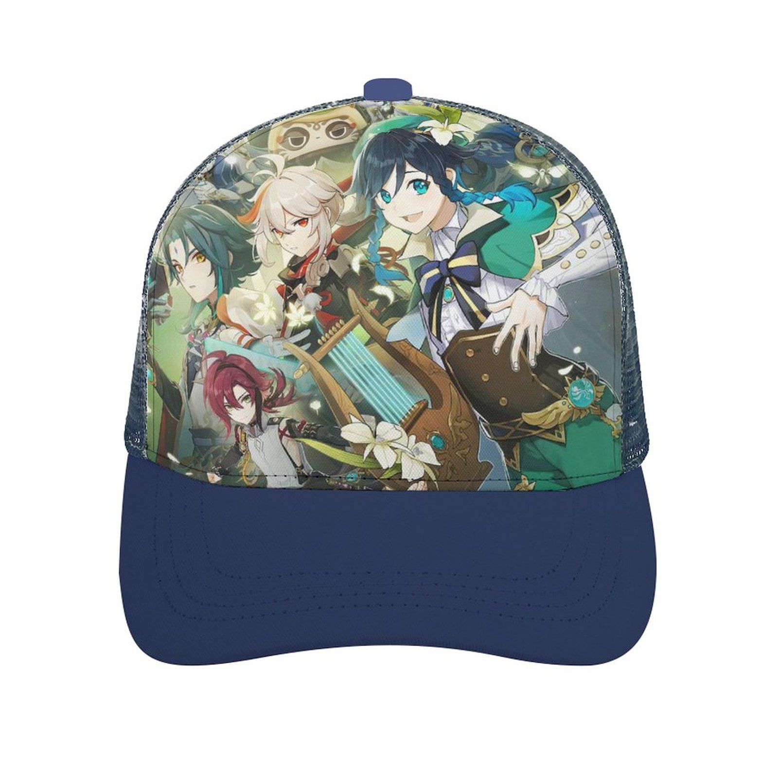 Genshin Impact Adult Baseball Cap Adjustable Sun Visor Hat Prints ...