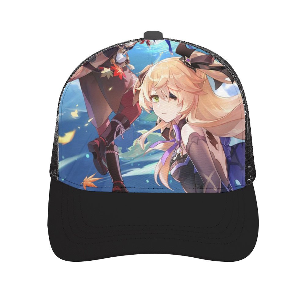 Genshin Impact Adult Baseball Cap Adjustable Sun Visor Hat Prints ...