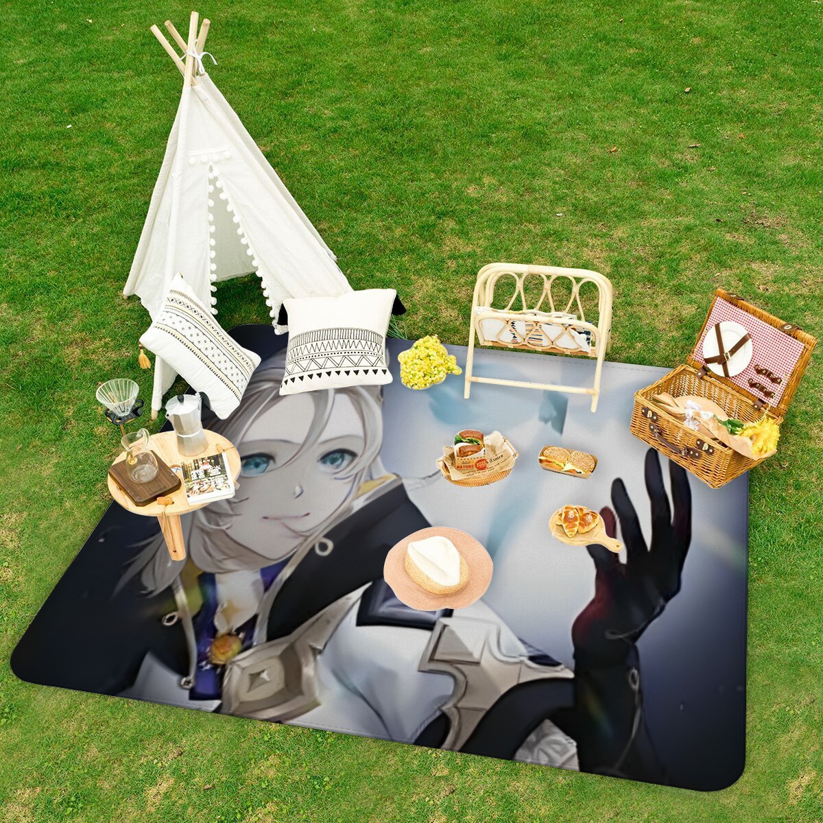 Genshin Impact Albedo mat offers comfort, durability, and easy cleaning ...