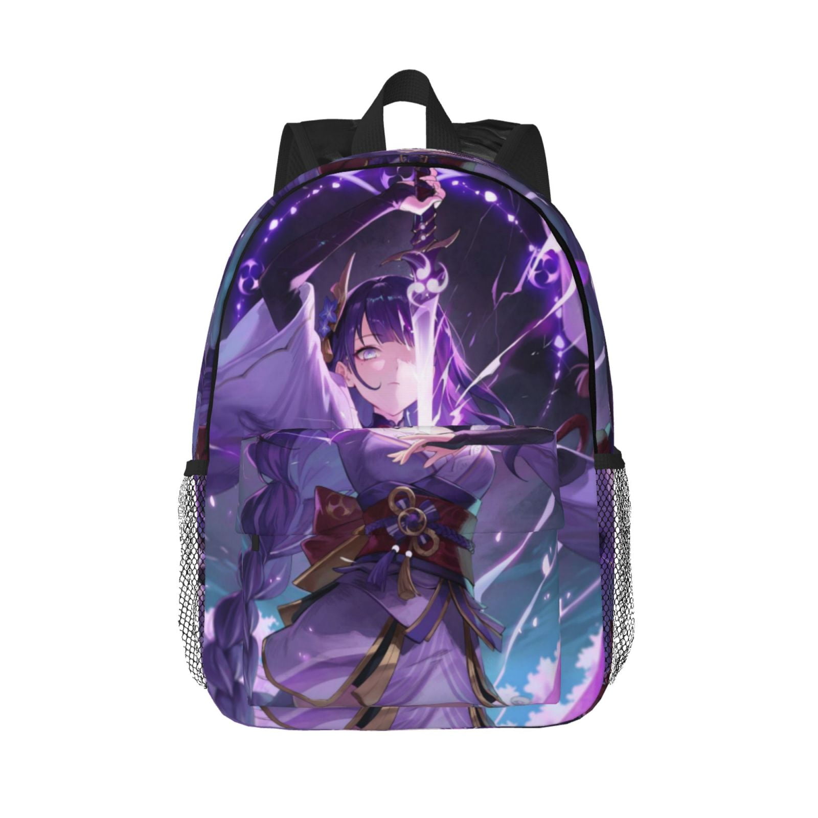 Genshin Impact Backpacks Cartoon Prints Large Capacity Laptop Bags ...