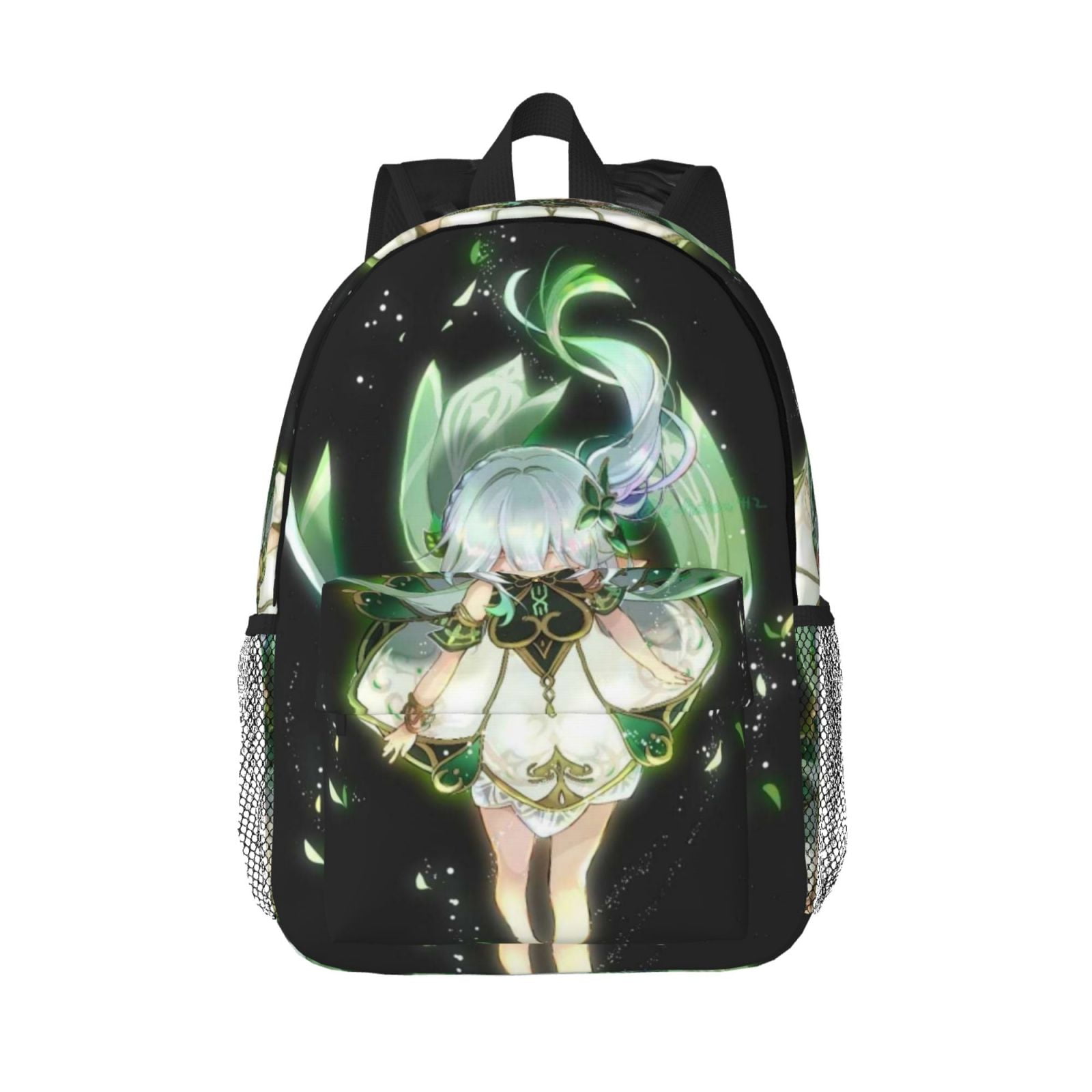 Genshin Impact Backpacks Cartoon Prints Large Capacity Laptop Bags ...