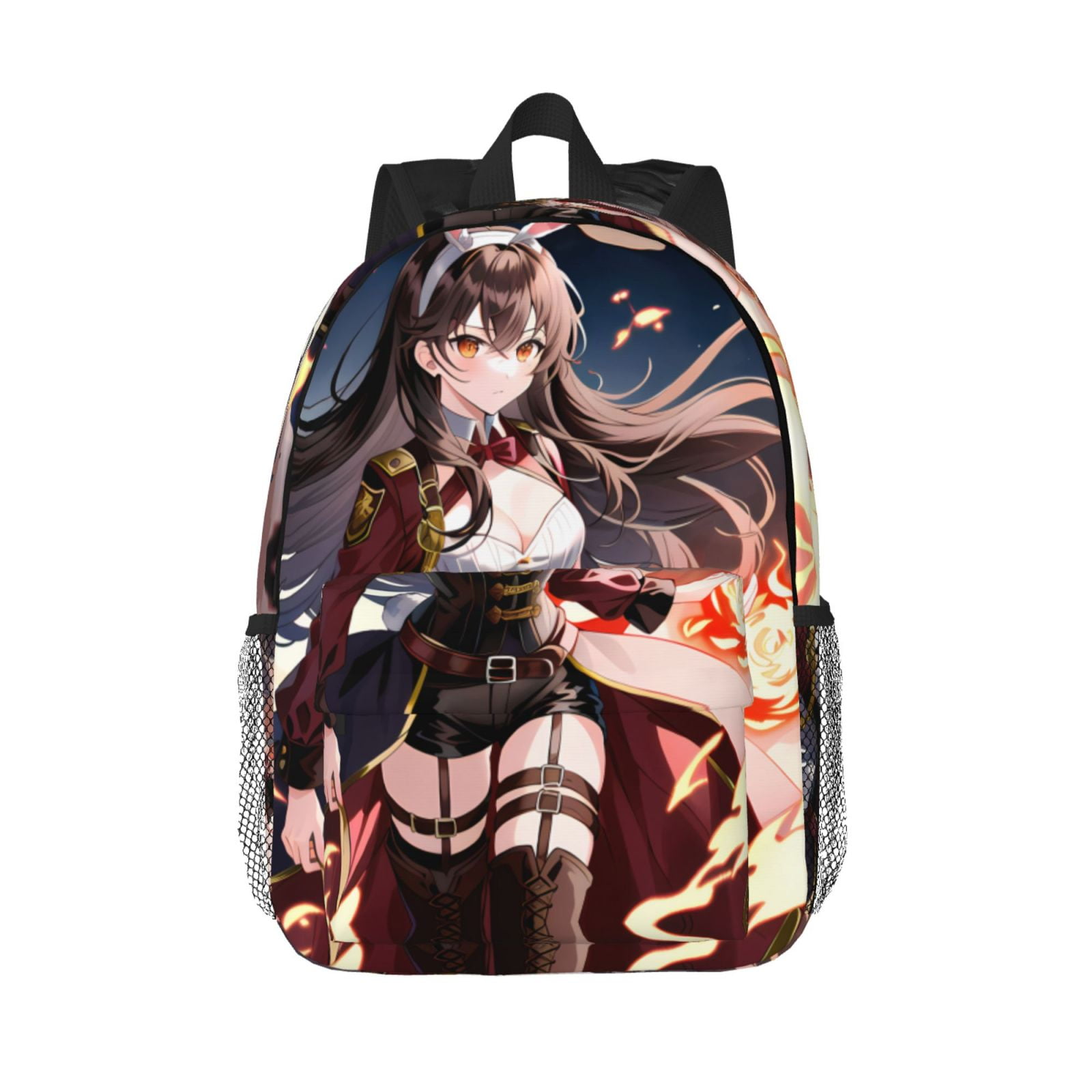 Genshin Impact Backpacks Cartoon Prints Large Capacity Laptop Bags ...