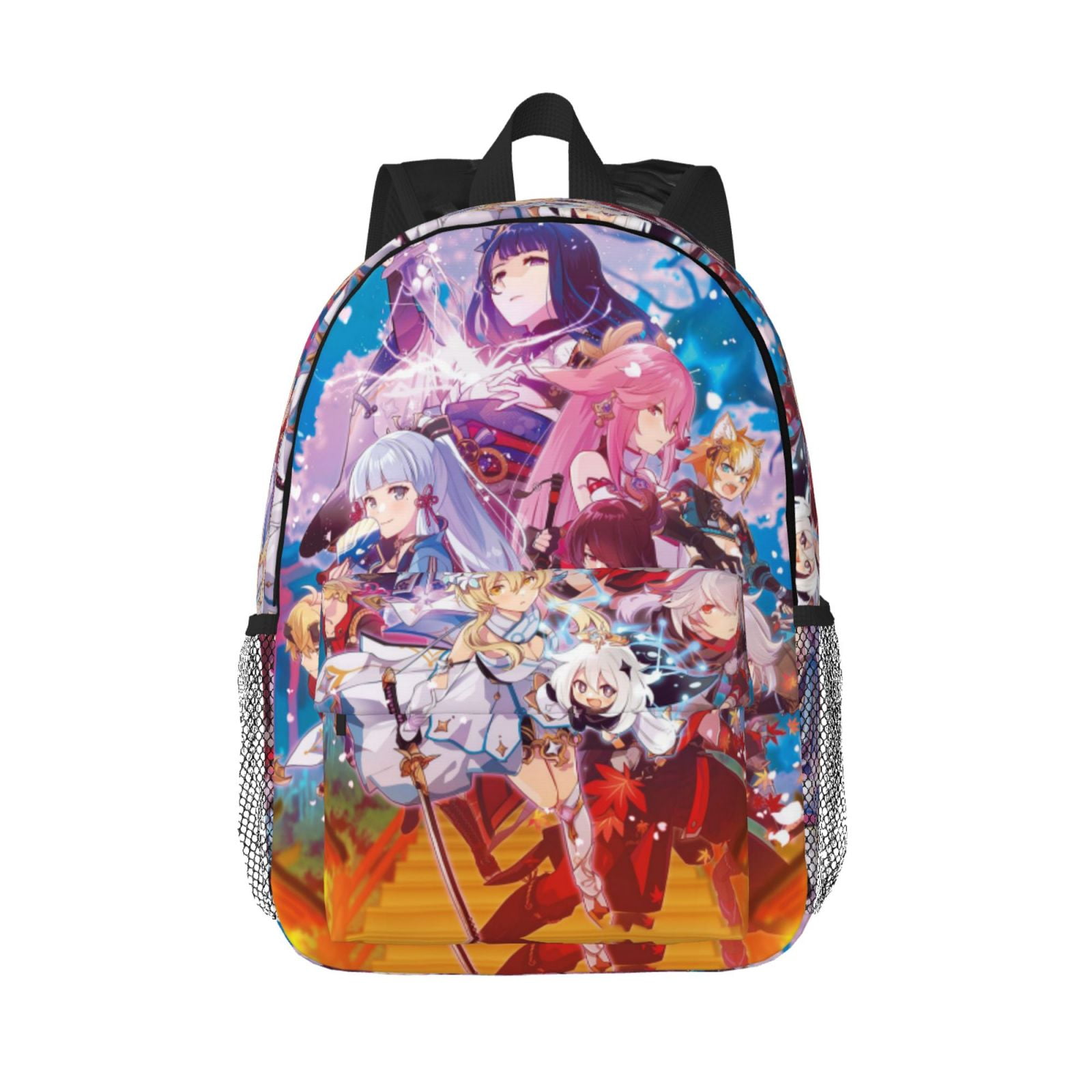 Genshin Impact Backpac Large Capacity Laptop Bags Lightweight Work ...