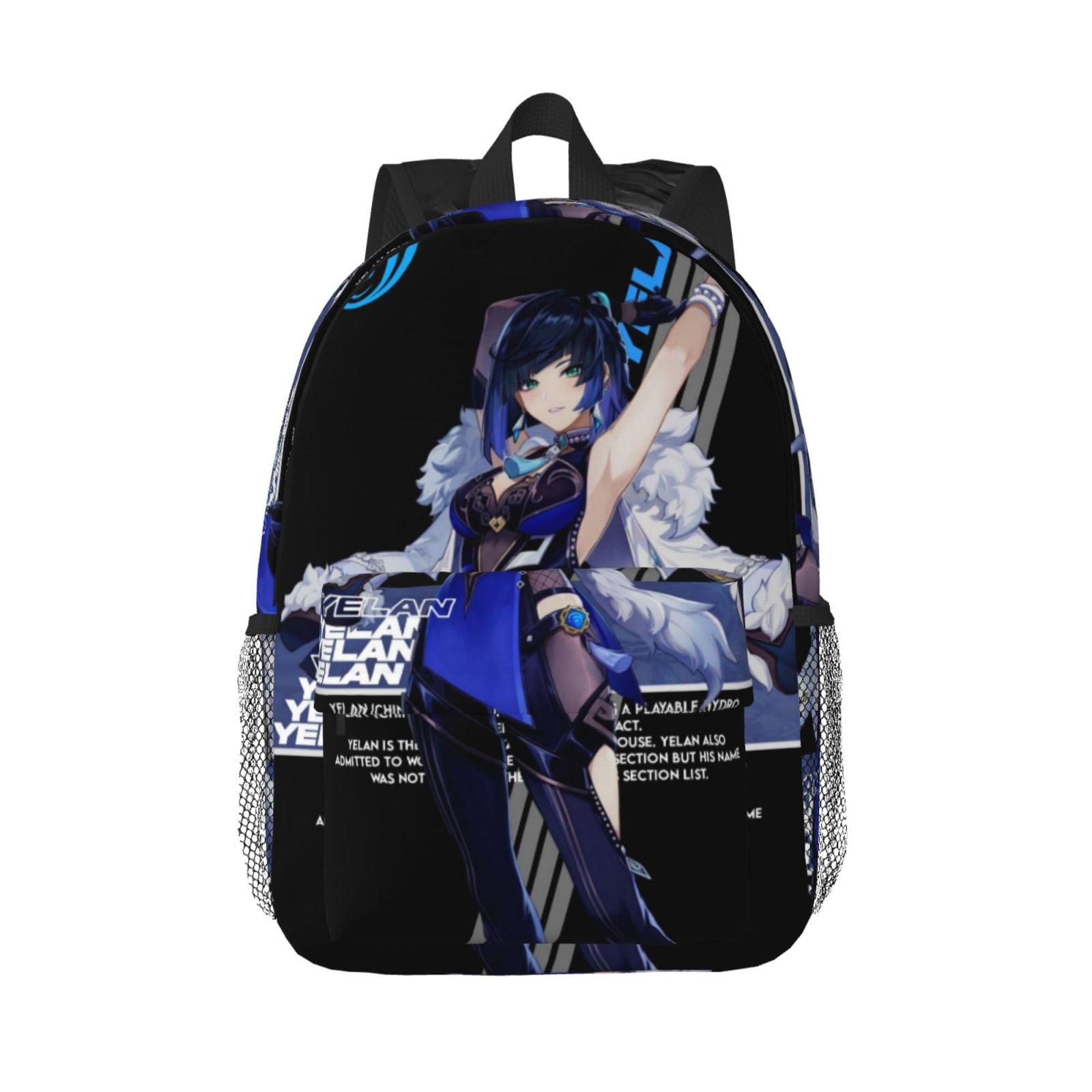 Genshin Impact Backpac Large Capacity Laptop Bags Lightweight Work ...