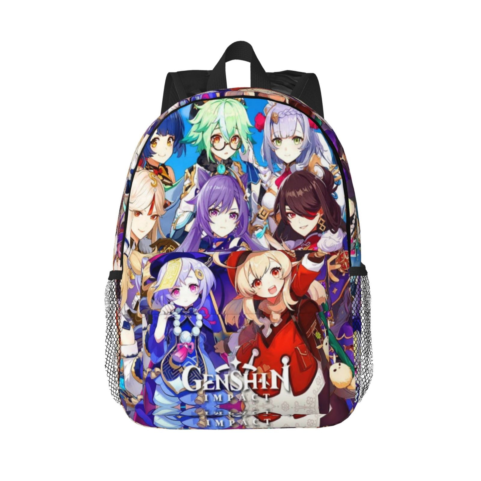 Genshin Impact Backpac Large Capacity Laptop Bags Lightweight Work ...