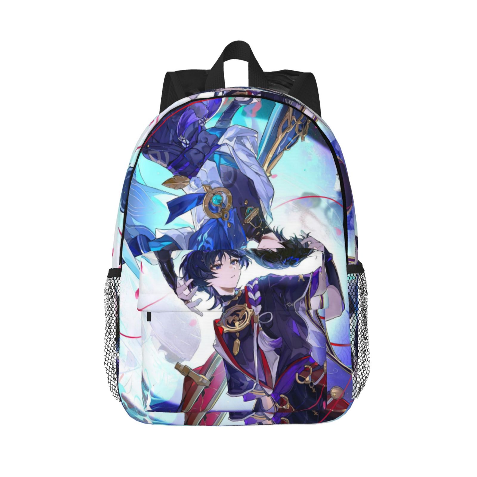 Genshin Impact Backpac Large Capacity Laptop Bags Lightweight Work ...