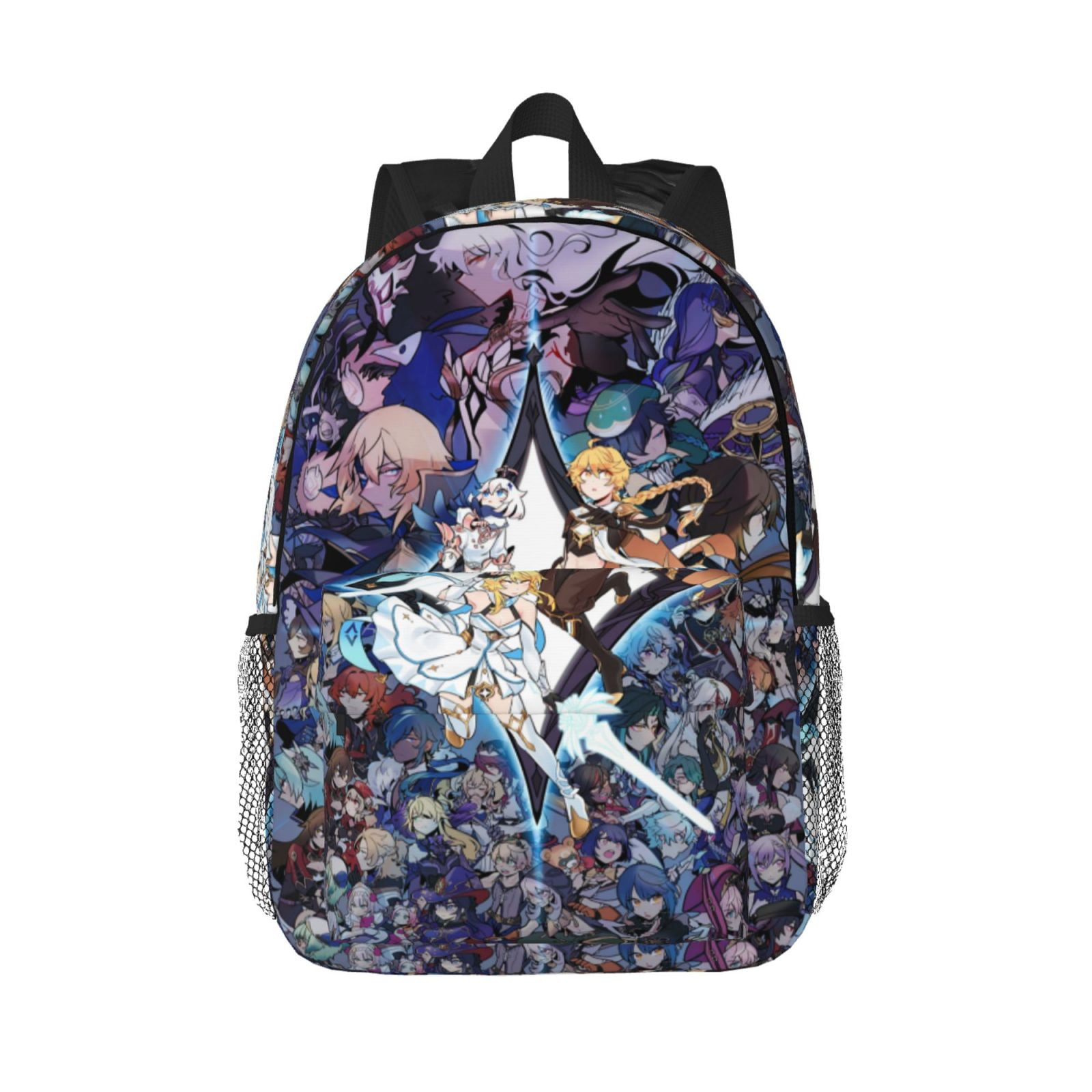 Genshin Impact Backpac Large Capacity Laptop Bags Lightweight Work ...