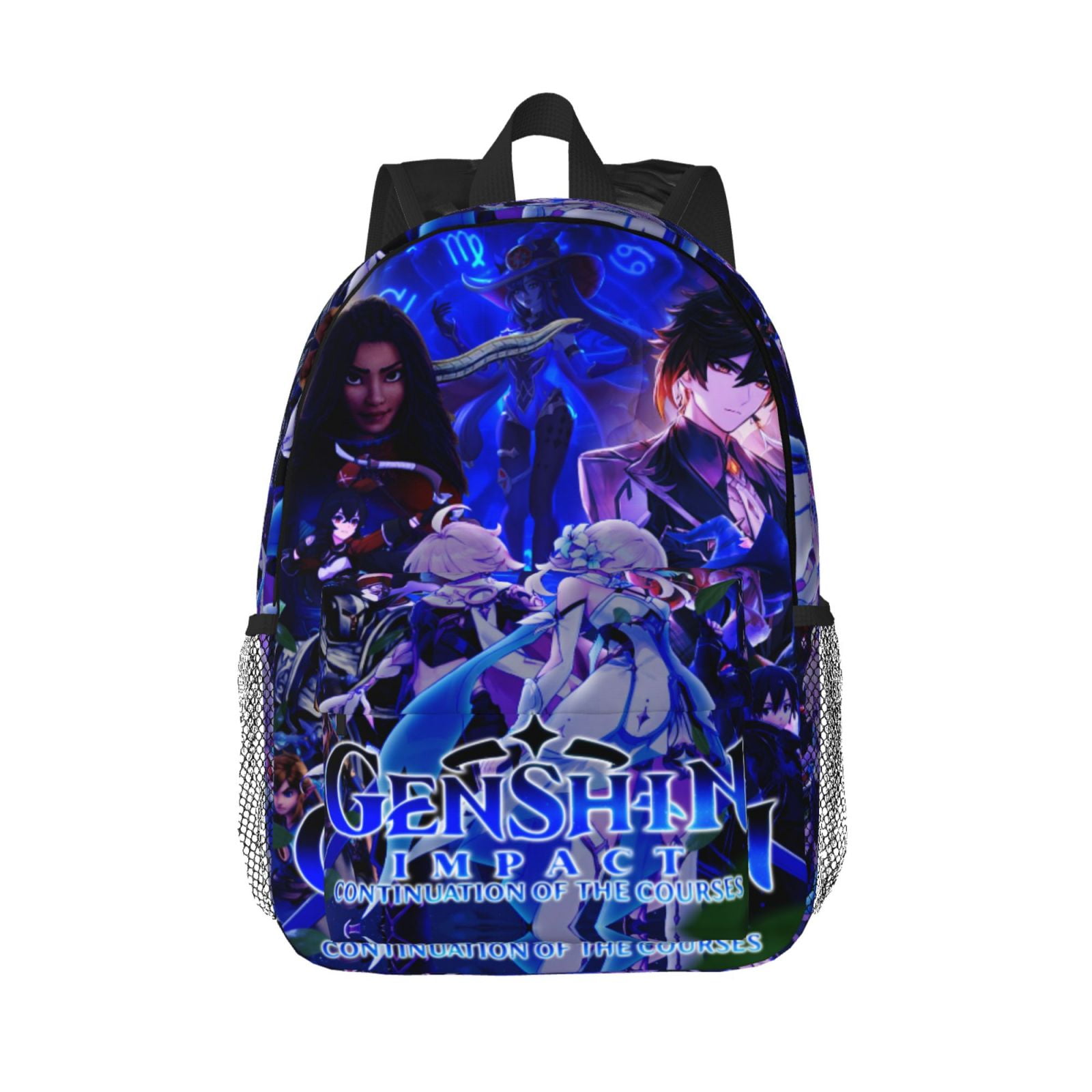 Genshin Impact Backpac Large Capacity Laptop Bags Lightweight Work ...