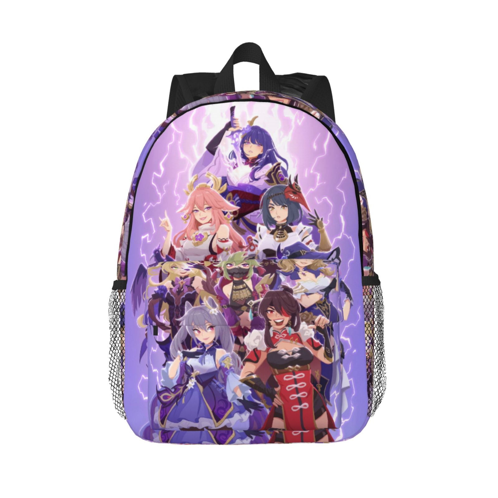 Genshin Impact Backpac Large Capacity Laptop Bags Lightweight Work ...