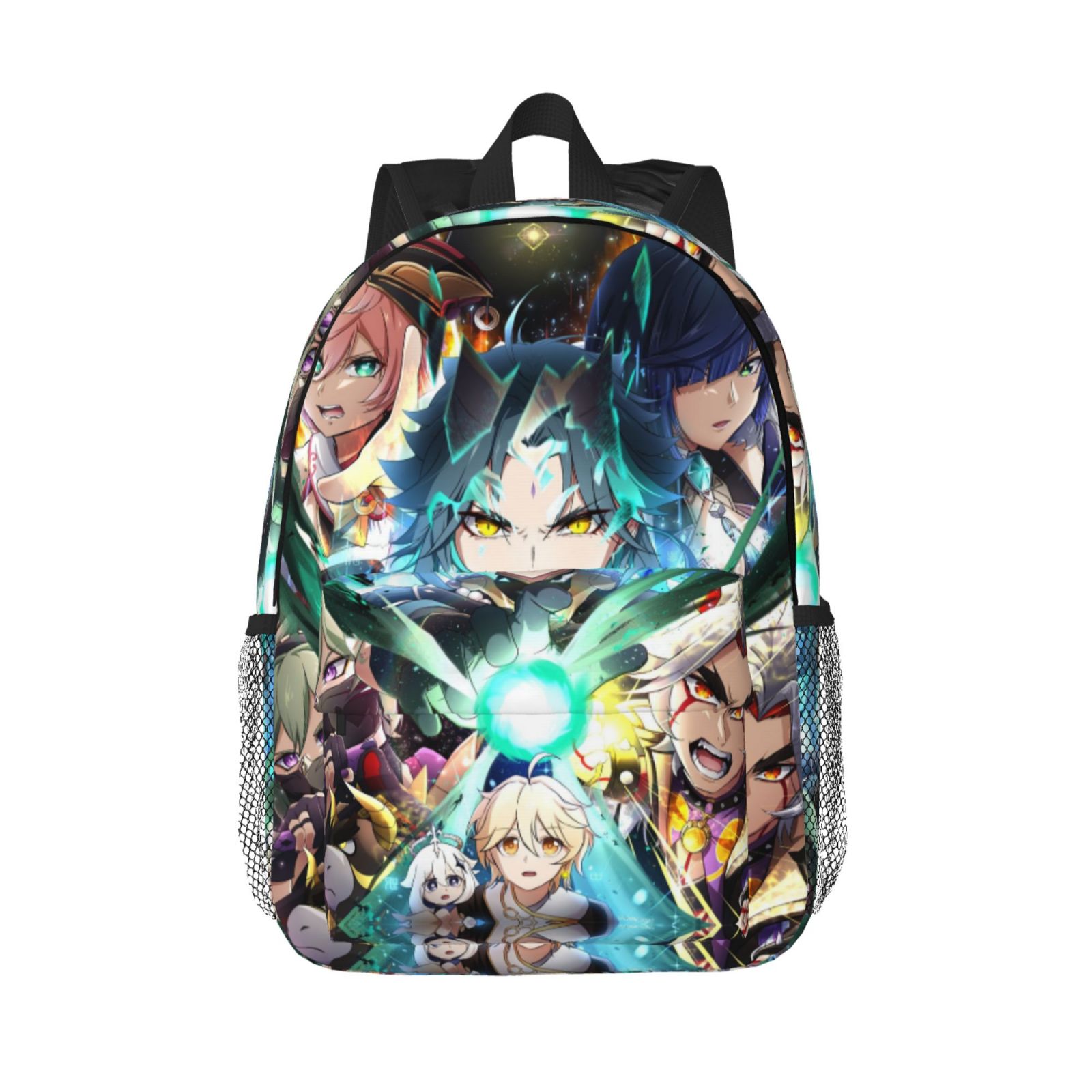 Genshin Impact Backpac Large Capacity Laptop Bags Lightweight Work ...