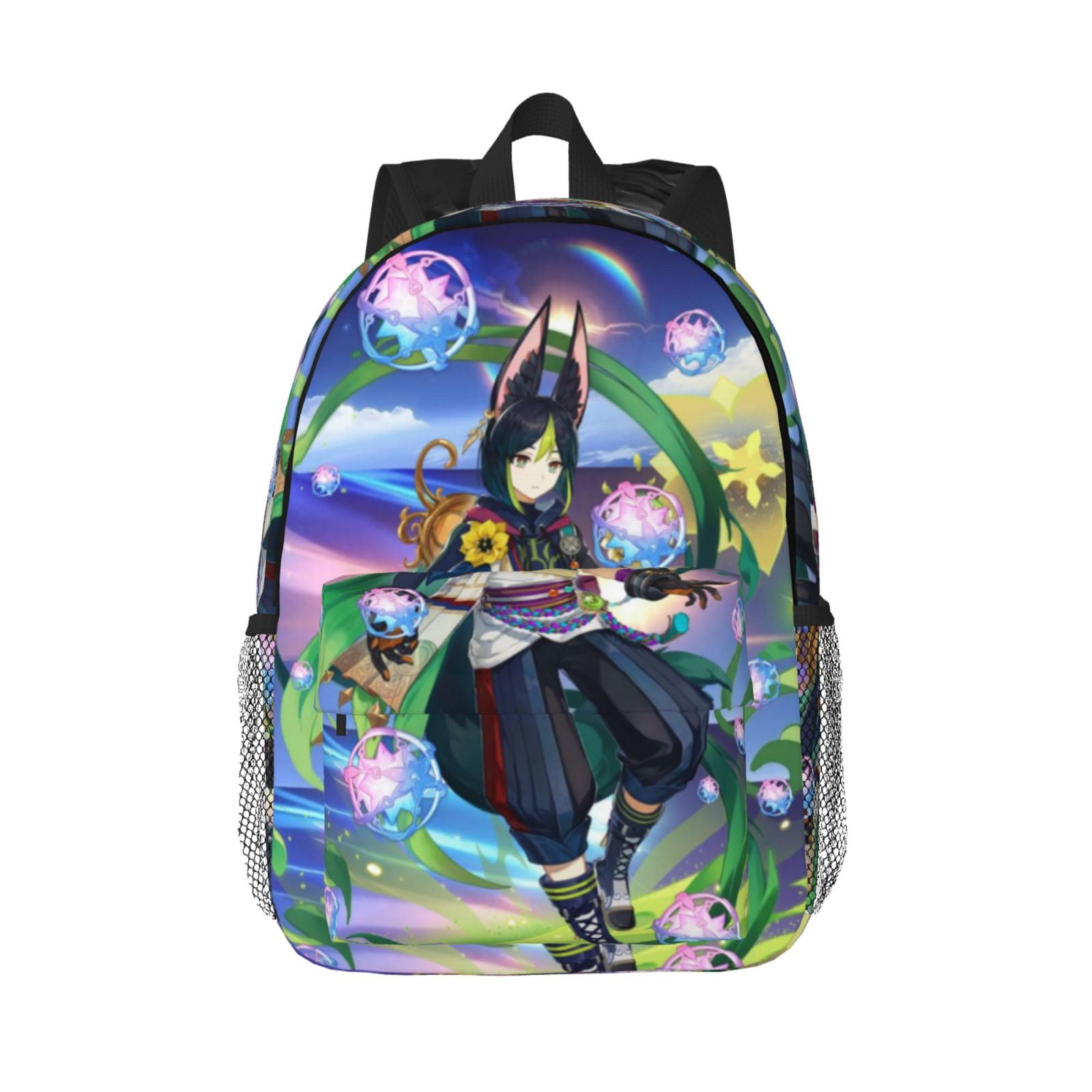 Genshin Impact Backpac Large Capacity Laptop Bags Lightweight Work ...