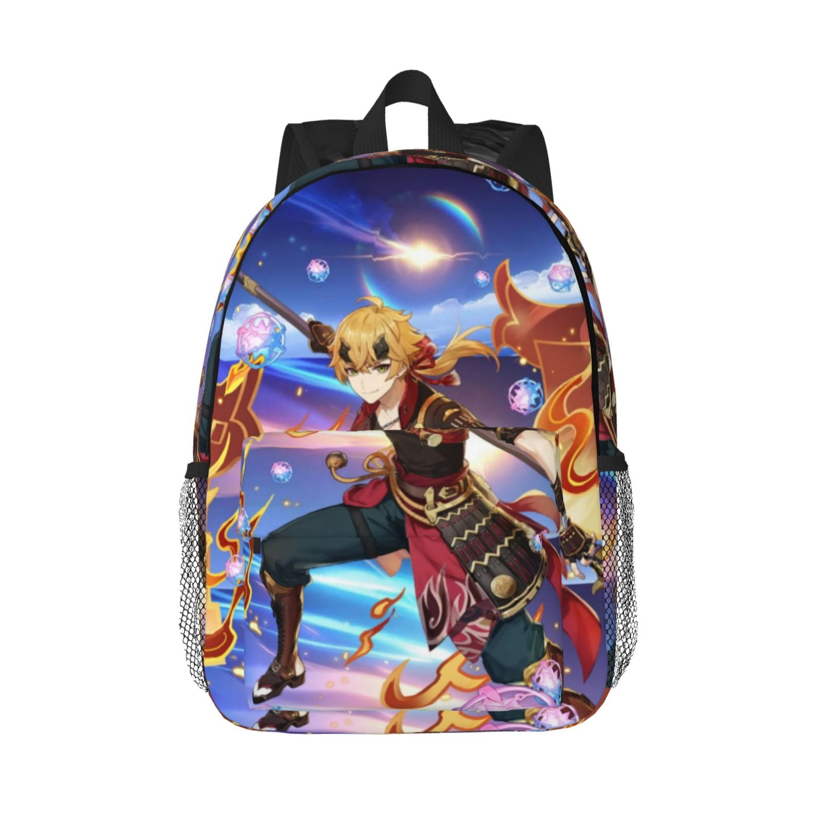 Genshin Impact Backpac Large Capacity Laptop Bags Lightweight Work ...