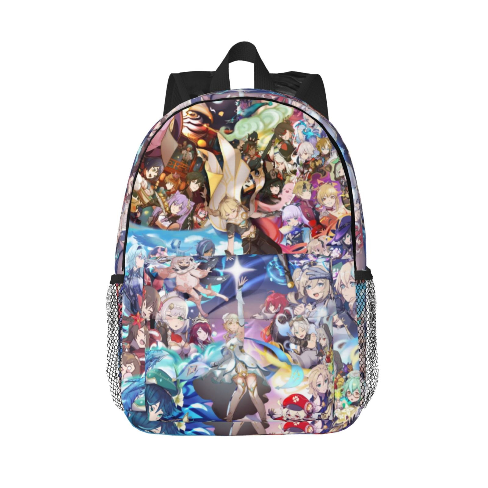 Genshin Impact Backpac Large Capacity Laptop Bags Lightweight Work ...