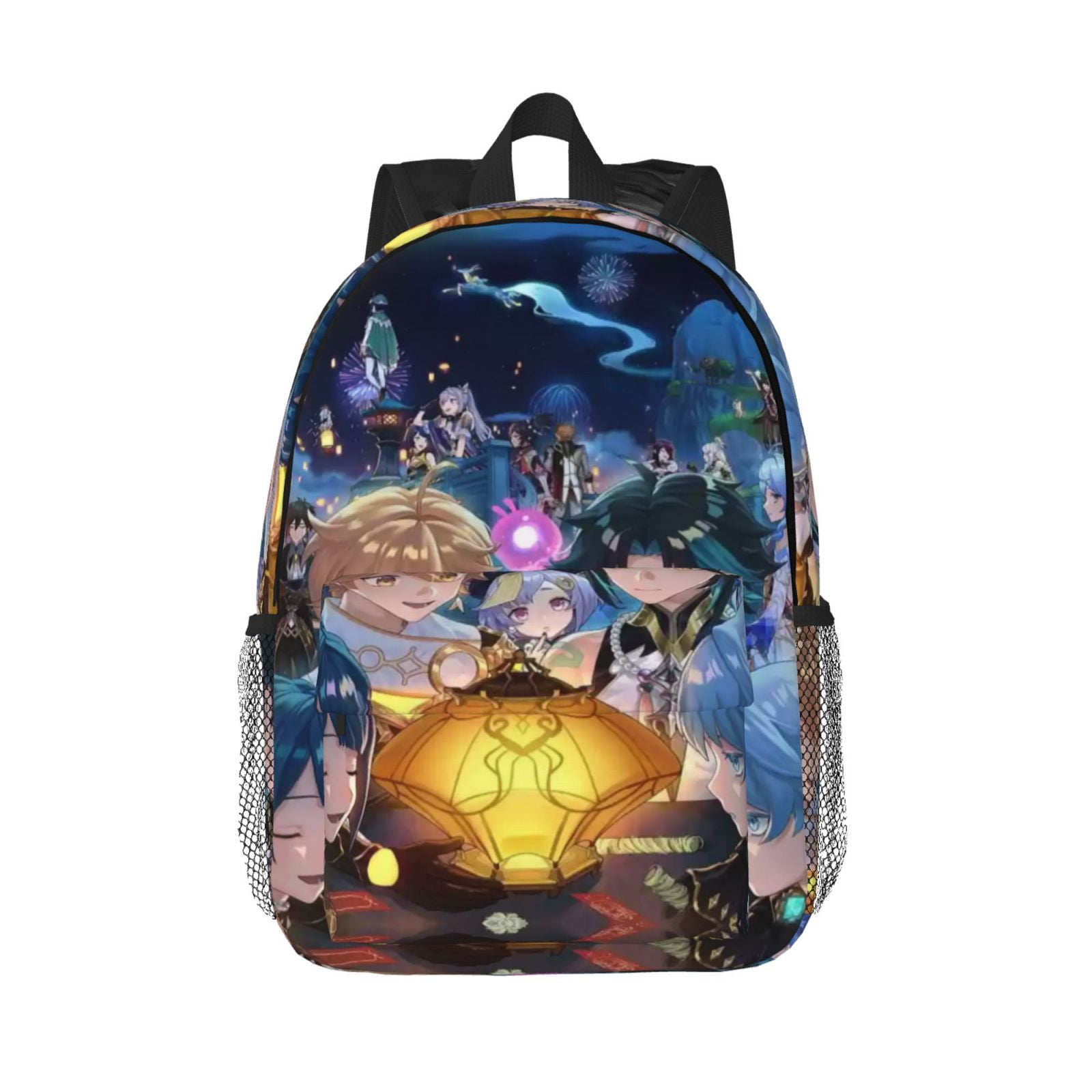 Genshin Impact Backpac Large Capacity Laptop Bags Lightweight Work ...