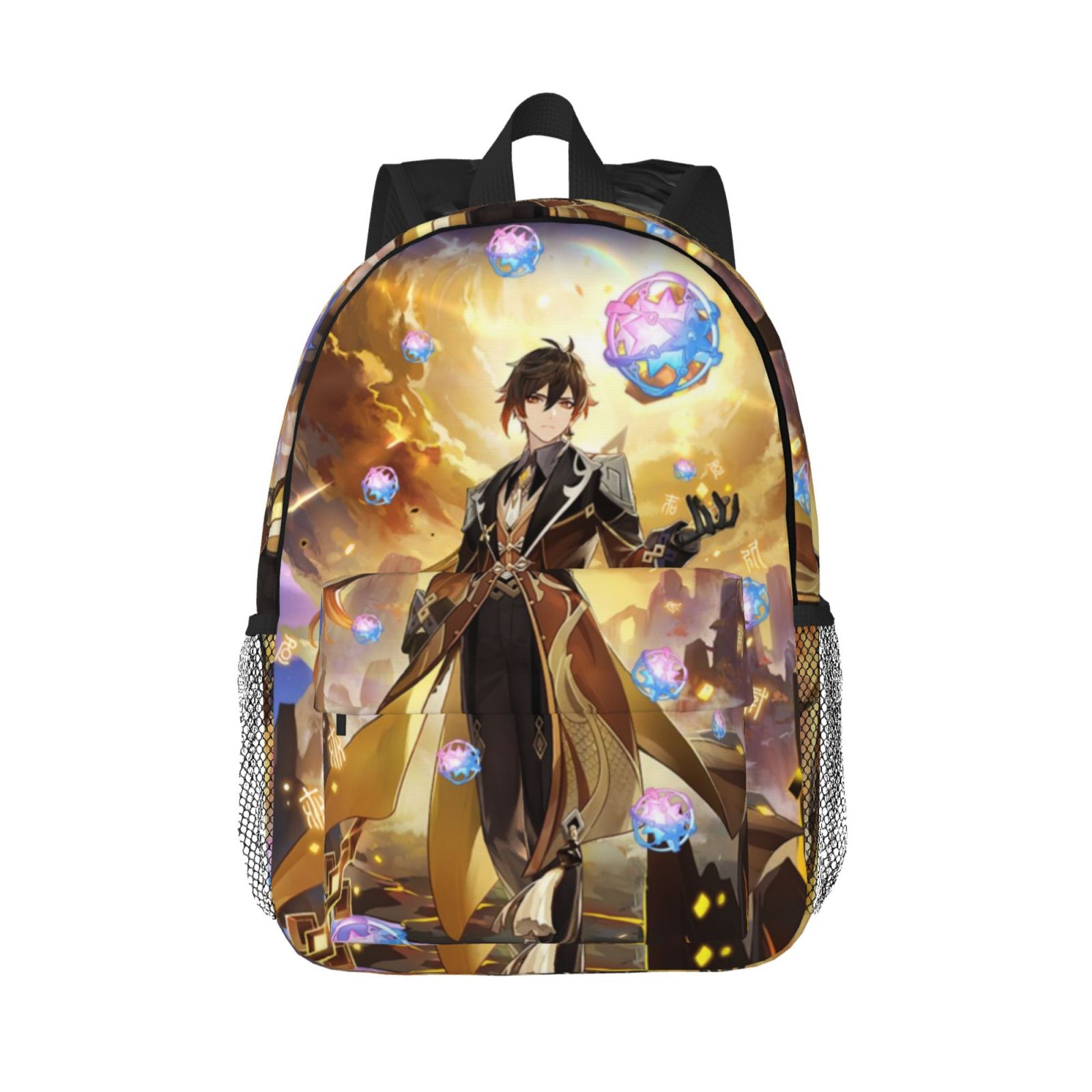 Genshin Impact Backpac Large Capacity Laptop Bags Lightweight Work ...