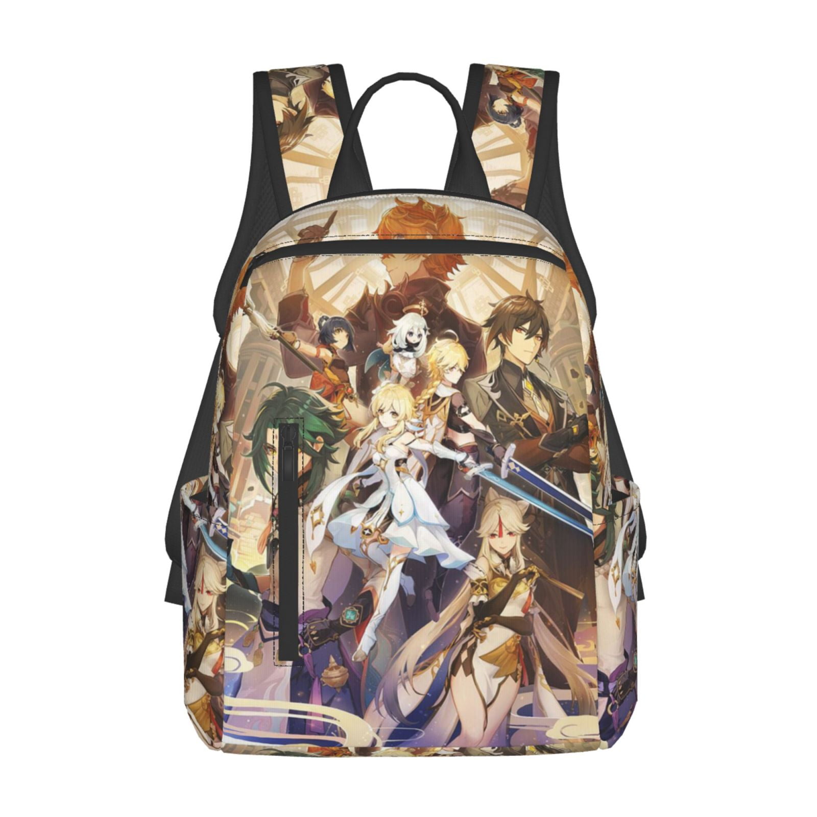 Genshin Impact Bag Lightweight Backpack Simple Daypack Casual Compact ...