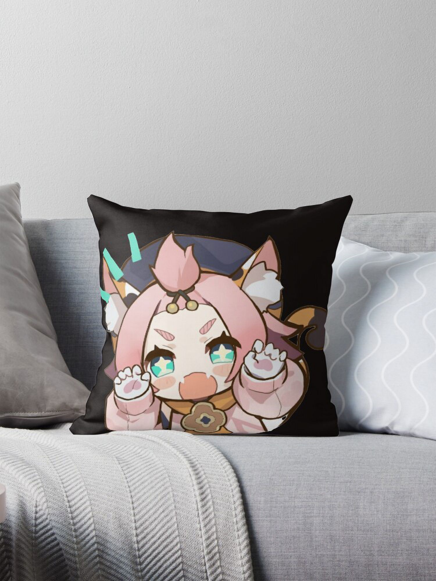 Genshin Impact Chibi Childe Pillow - Walmart.com