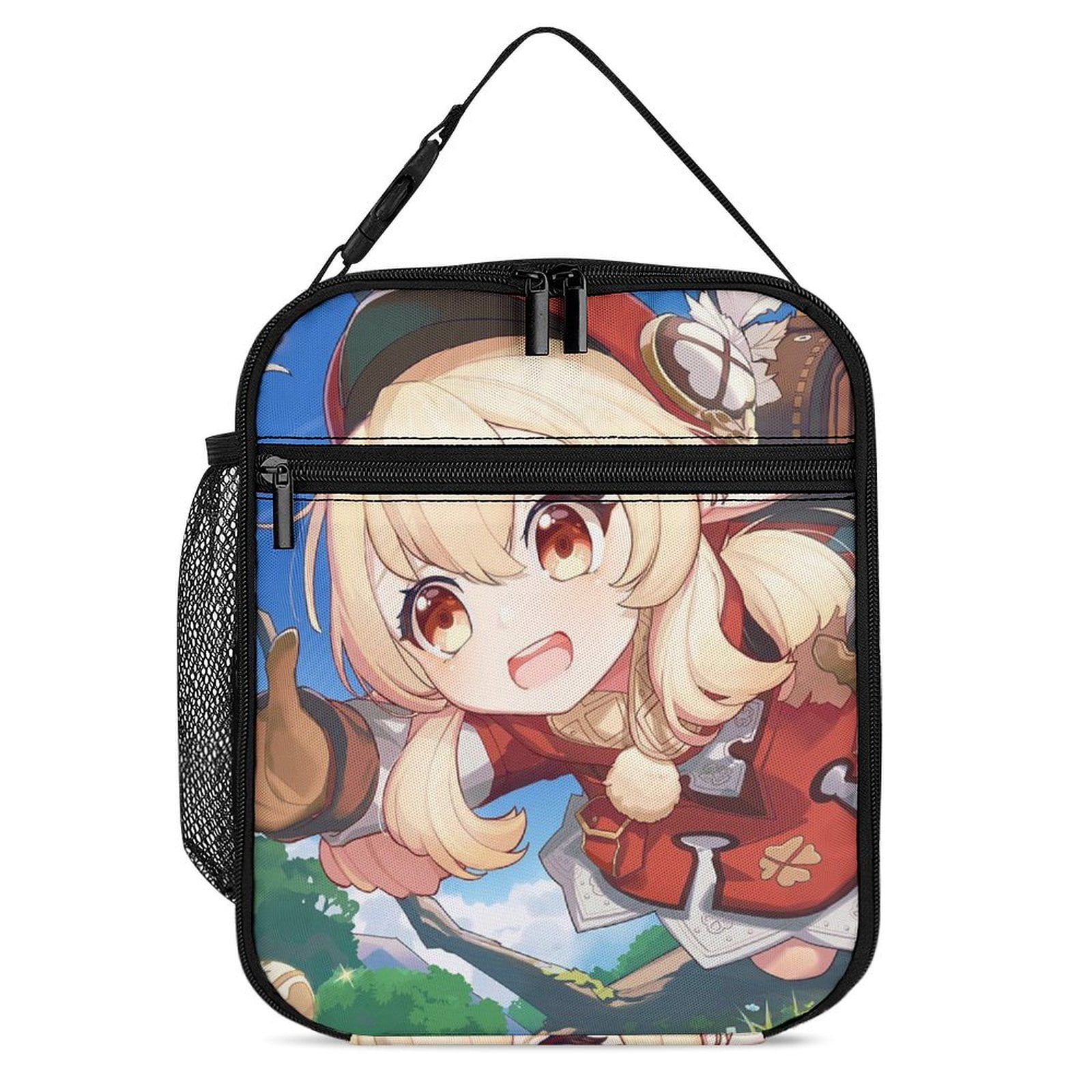 Genshin Impact Cute Lunch Bag Insulated Portable Lunch Box Cooler Bag ...