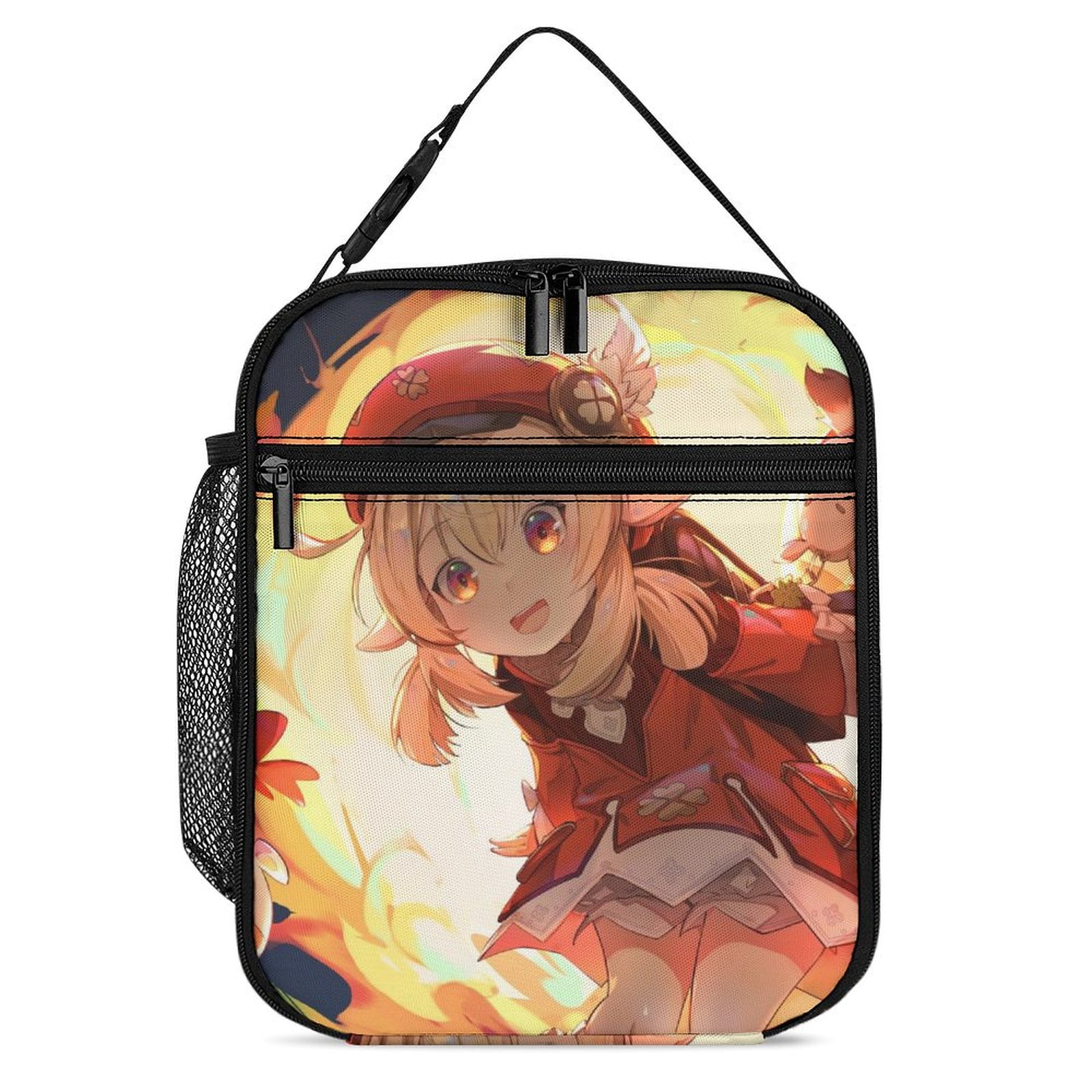 Genshin Impact Cute Lunch Bag Insulated Portable Lunch Box Cooler Bag ...