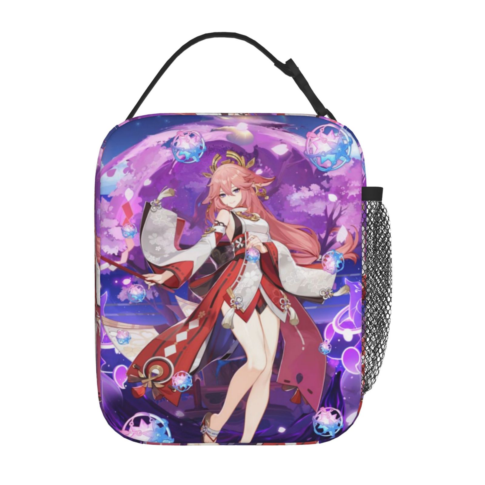 Genshin Impact Lunch Bag Insulated Tote Cooler Small Lunch Box Reusable ...