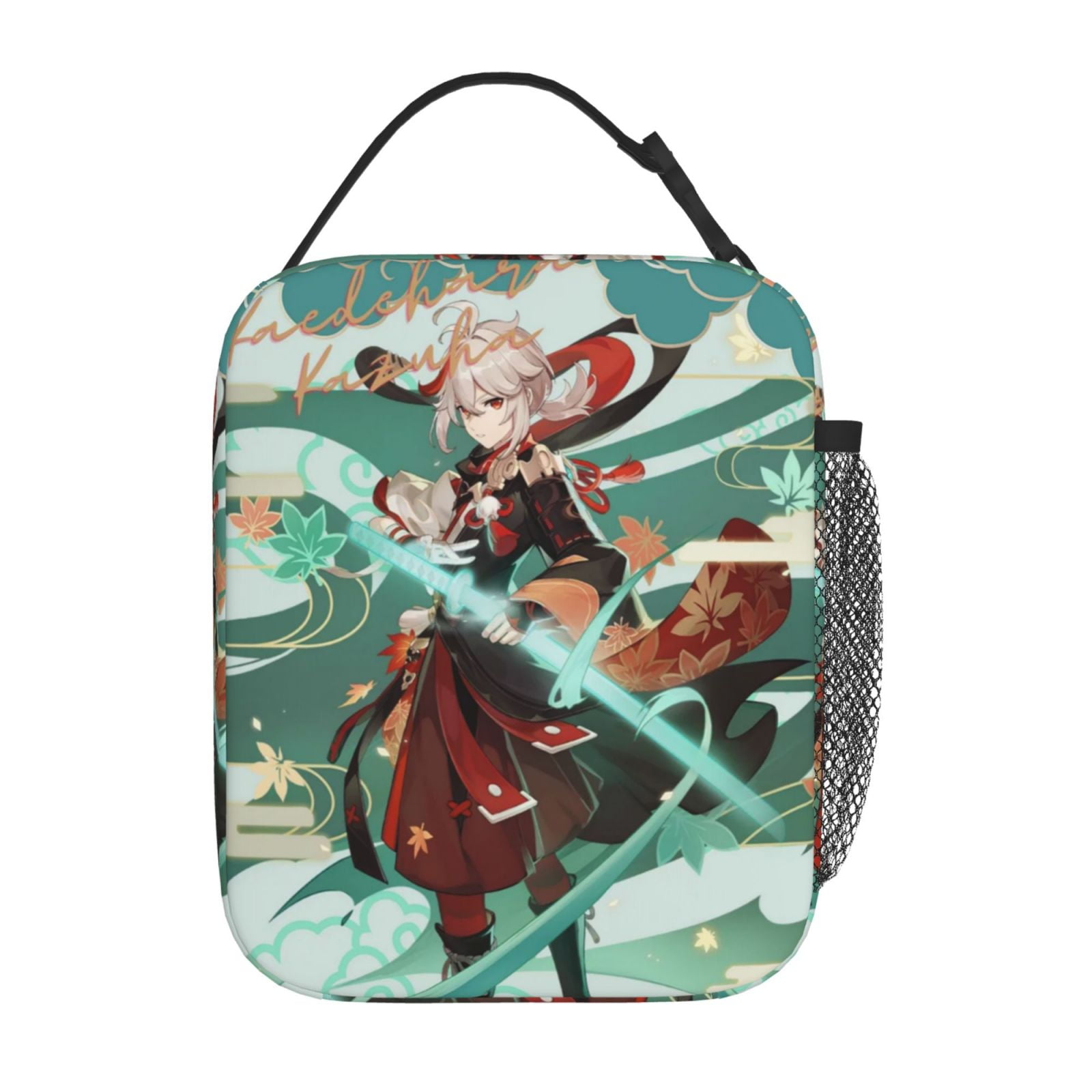 Genshin Impact Lunch Bag Insulated Tote Cooler Small Lunch Box Reusable ...